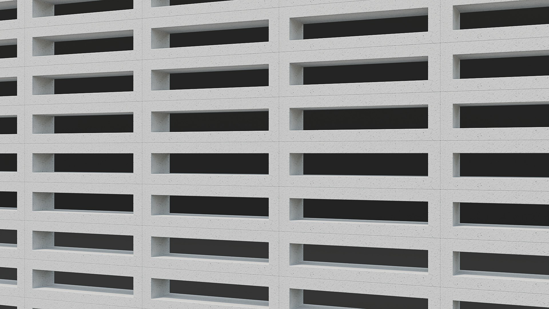 3D Breeze Blocks Wall - TurboSquid 2155631