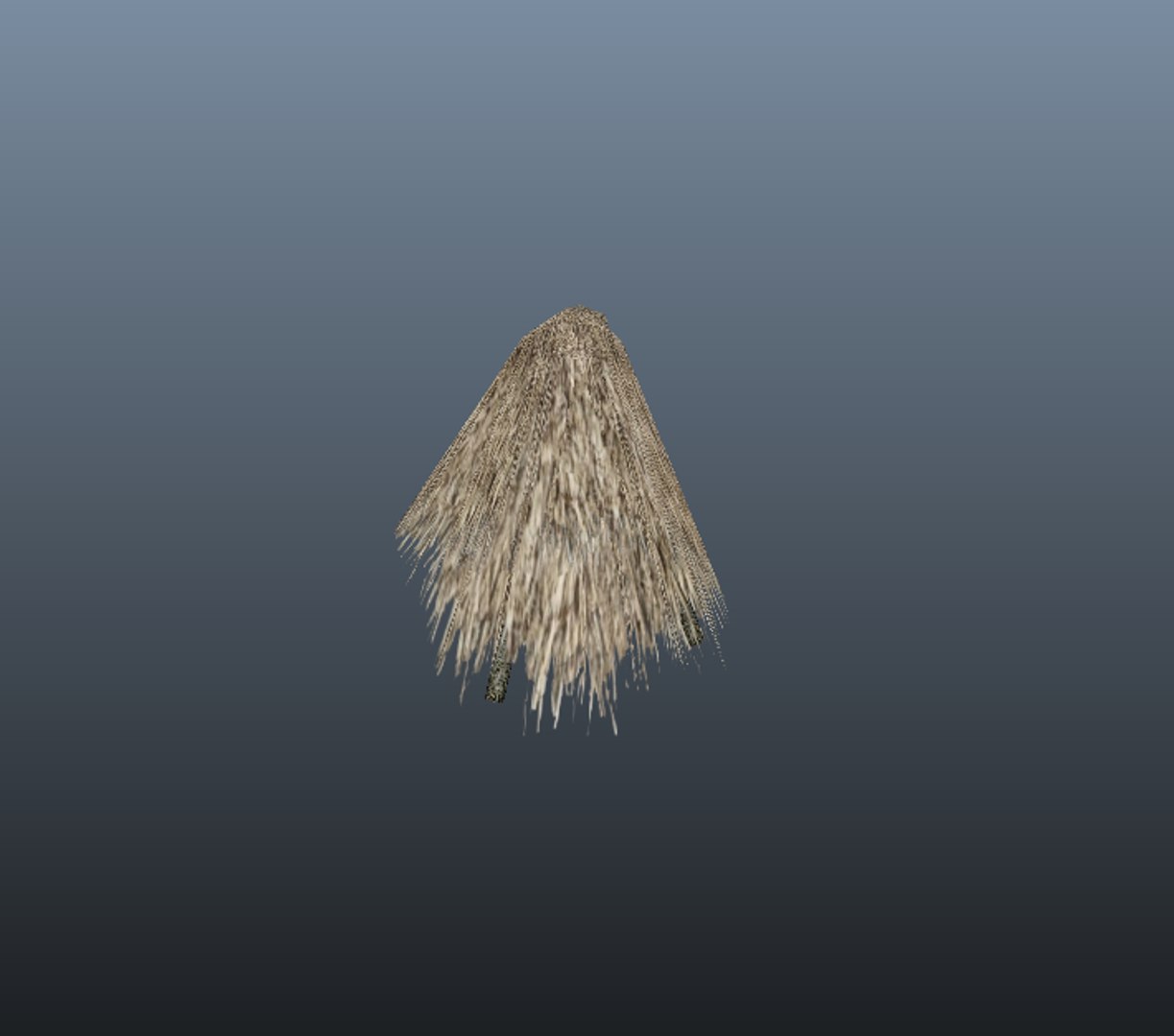 3d Hay Hut Tribal