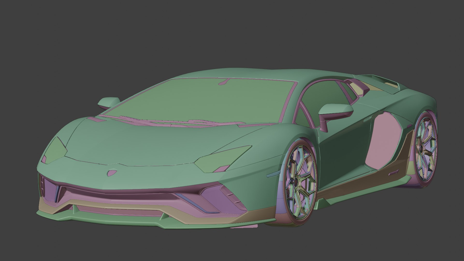 Lamborghini Aventador S Model - TurboSquid 2301056