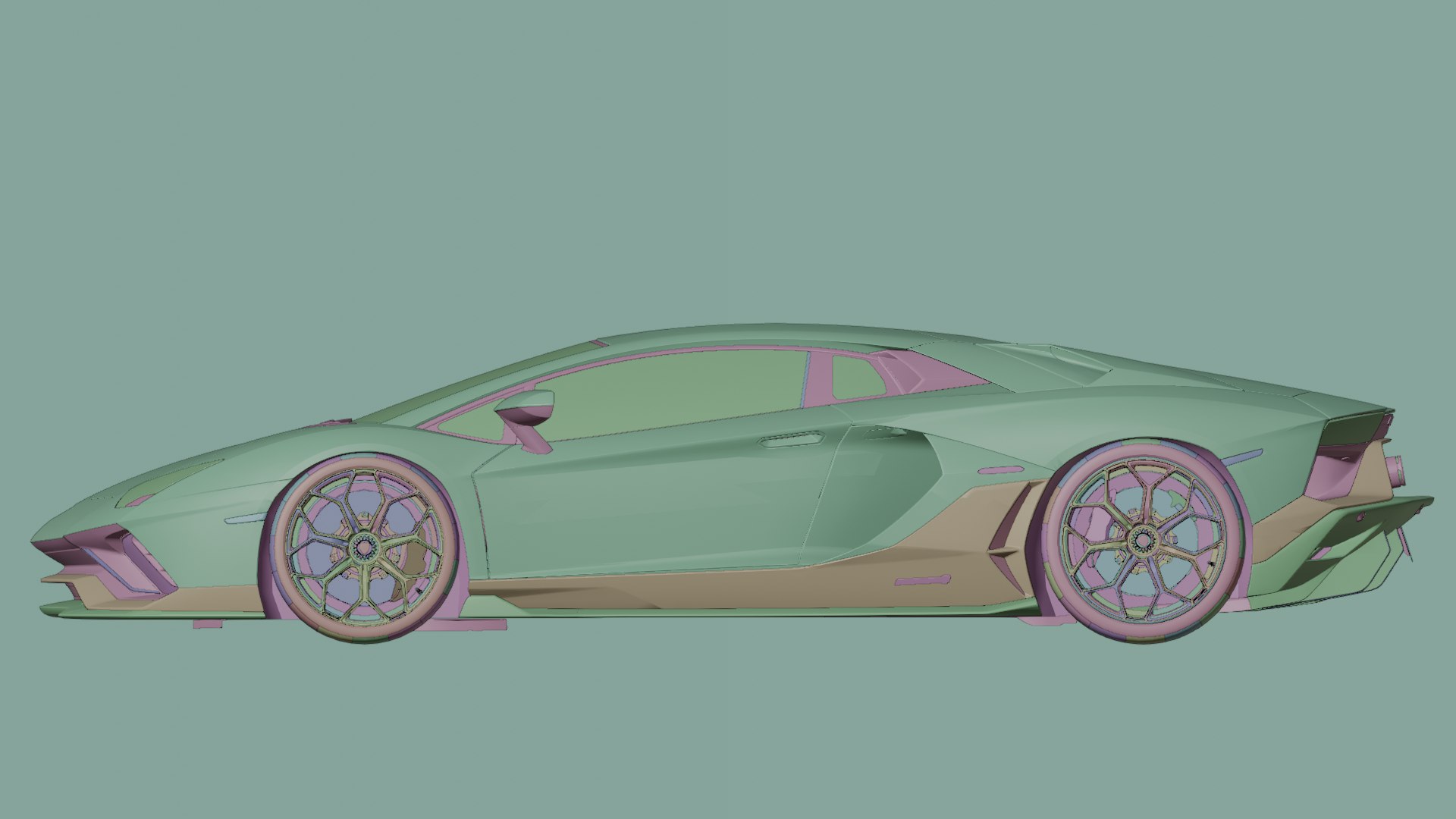 Lamborghini Aventador S Model - TurboSquid 2301056