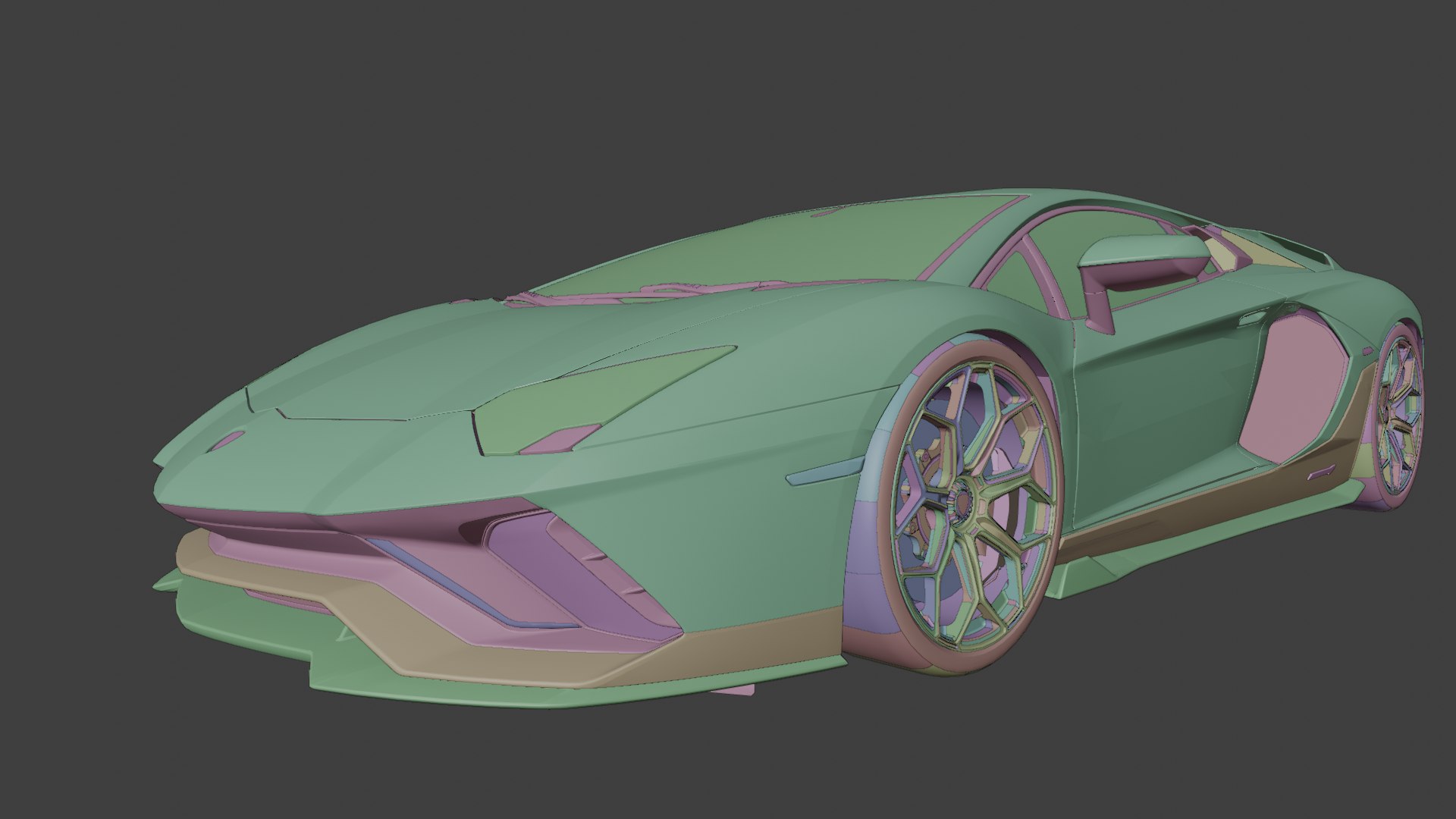 Lamborghini Aventador S Model - TurboSquid 2301056