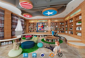 Download 3D Classroom Blender Models - TurboSquid