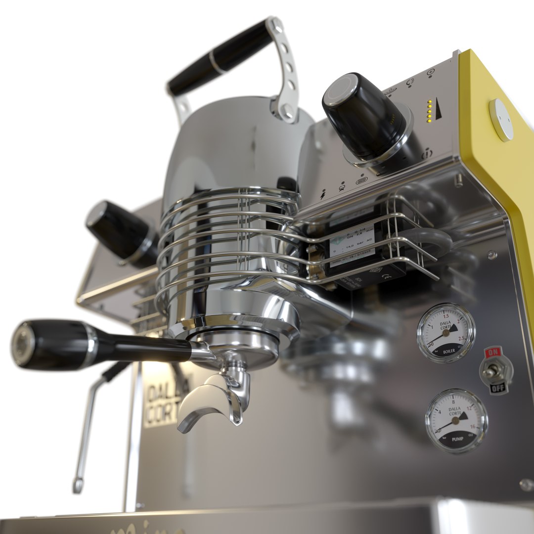 Dalla Corte Mina Espresso Machine 3D Model - TurboSquid 1850432