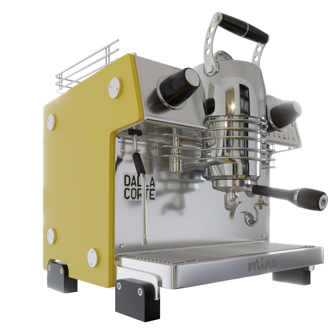 Dalla Corte Mina Espresso Machine 3D Model - TurboSquid 1850432