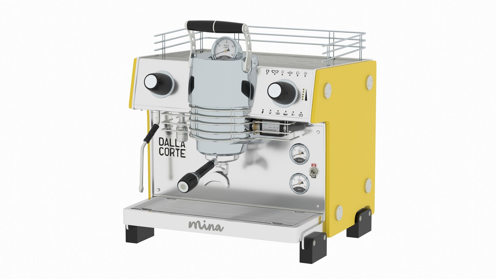 Dalla Corte Mina Espresso Machine 3D Model - TurboSquid 1850432