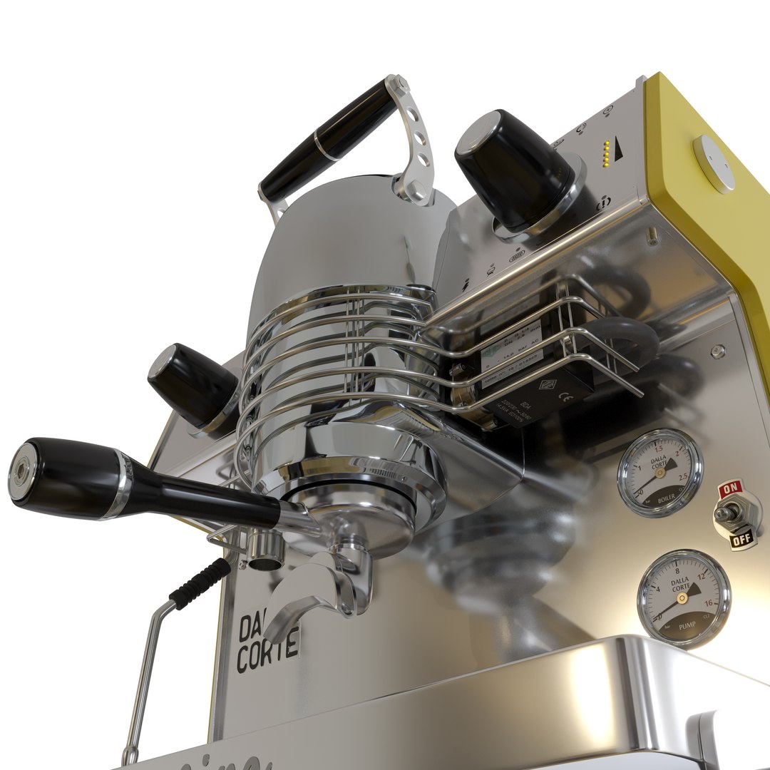 Dalla Corte Mina Espresso Machine 3D Model - TurboSquid 1850432