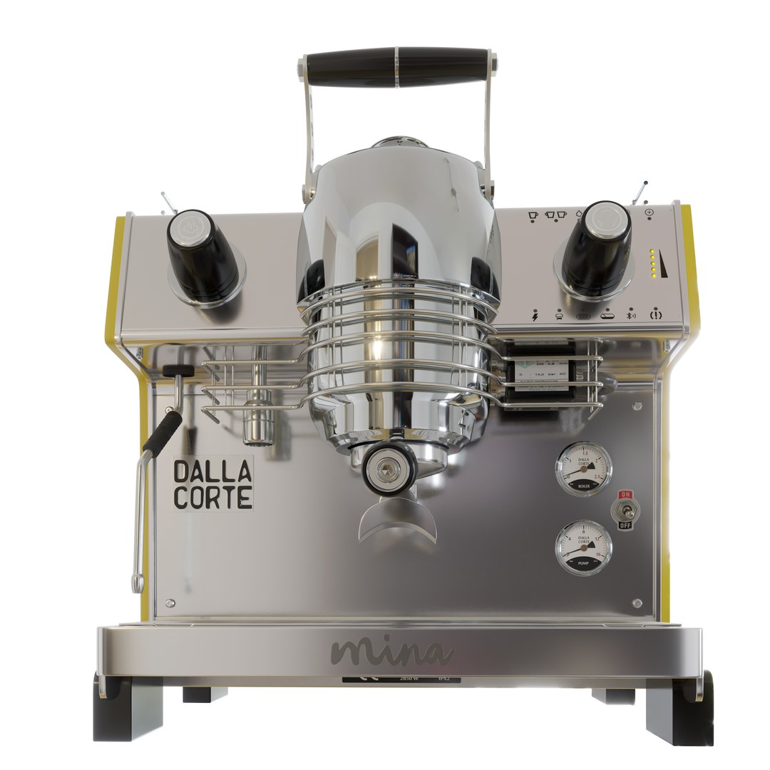 Dalla Corte Mina Espresso Machine 3D Model - TurboSquid 1850432