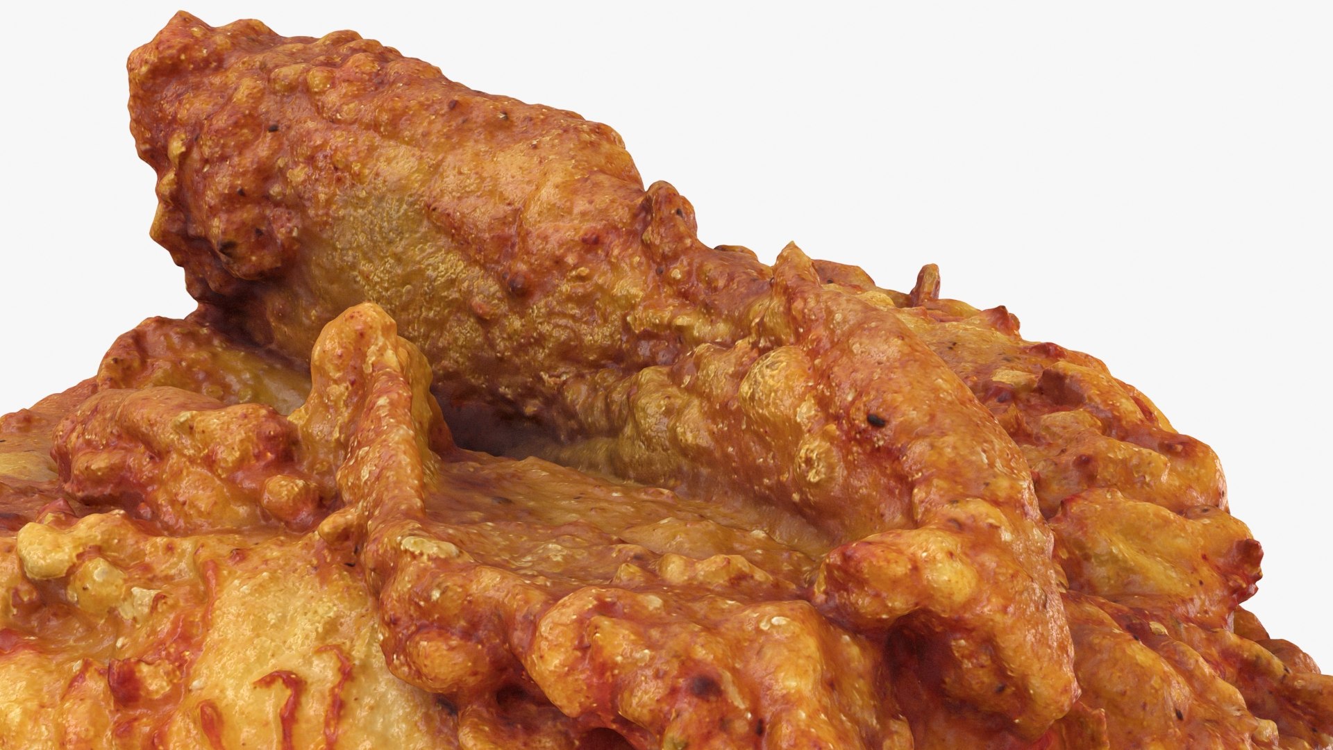 KFC Fried Chicken Breast 2 3D Model - TurboSquid 2324172