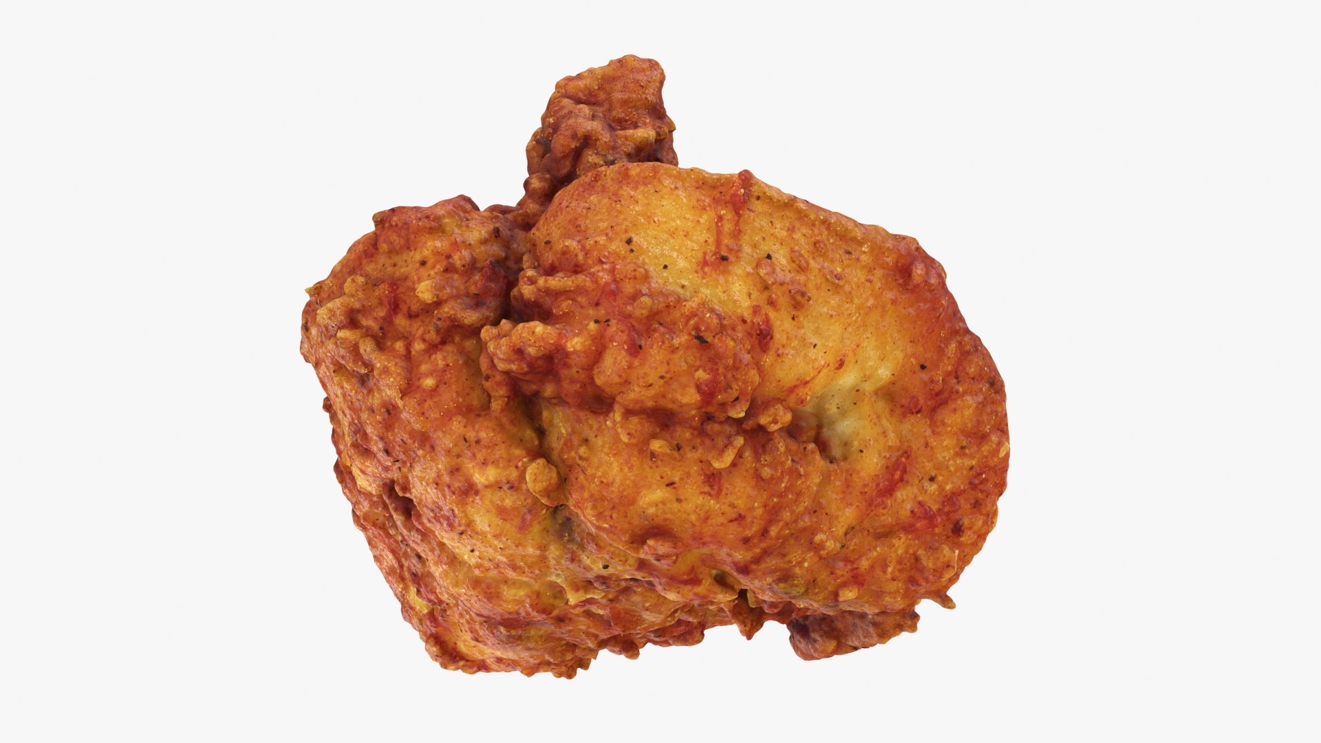 KFC Fried Chicken Breast 2 3D Model - TurboSquid 2324172