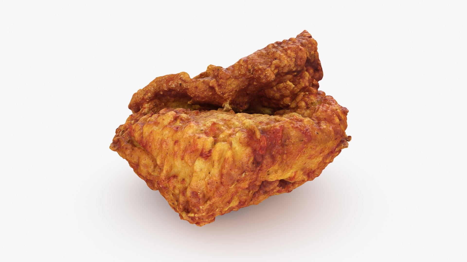 KFC Fried Chicken Breast 2 3D Model - TurboSquid 2324172