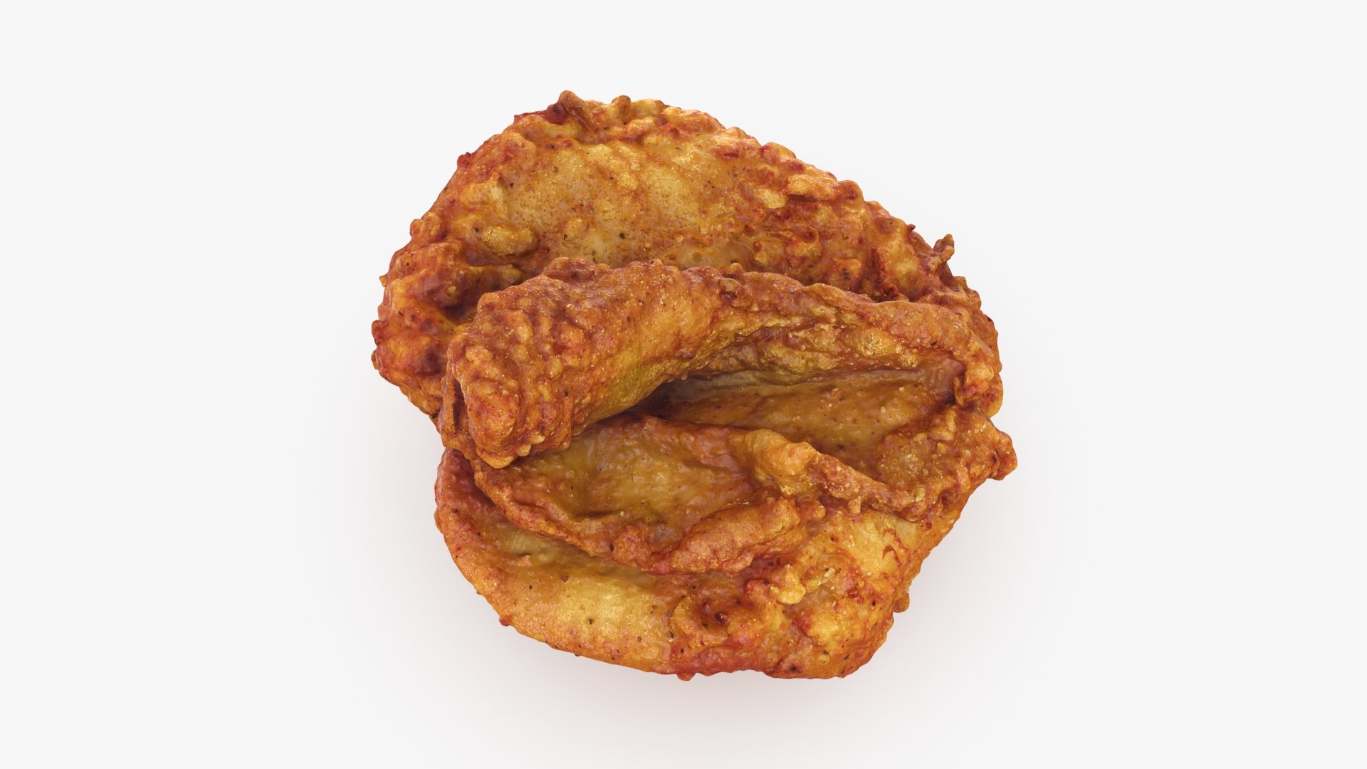 KFC Fried Chicken Breast 2 3D Model - TurboSquid 2324172