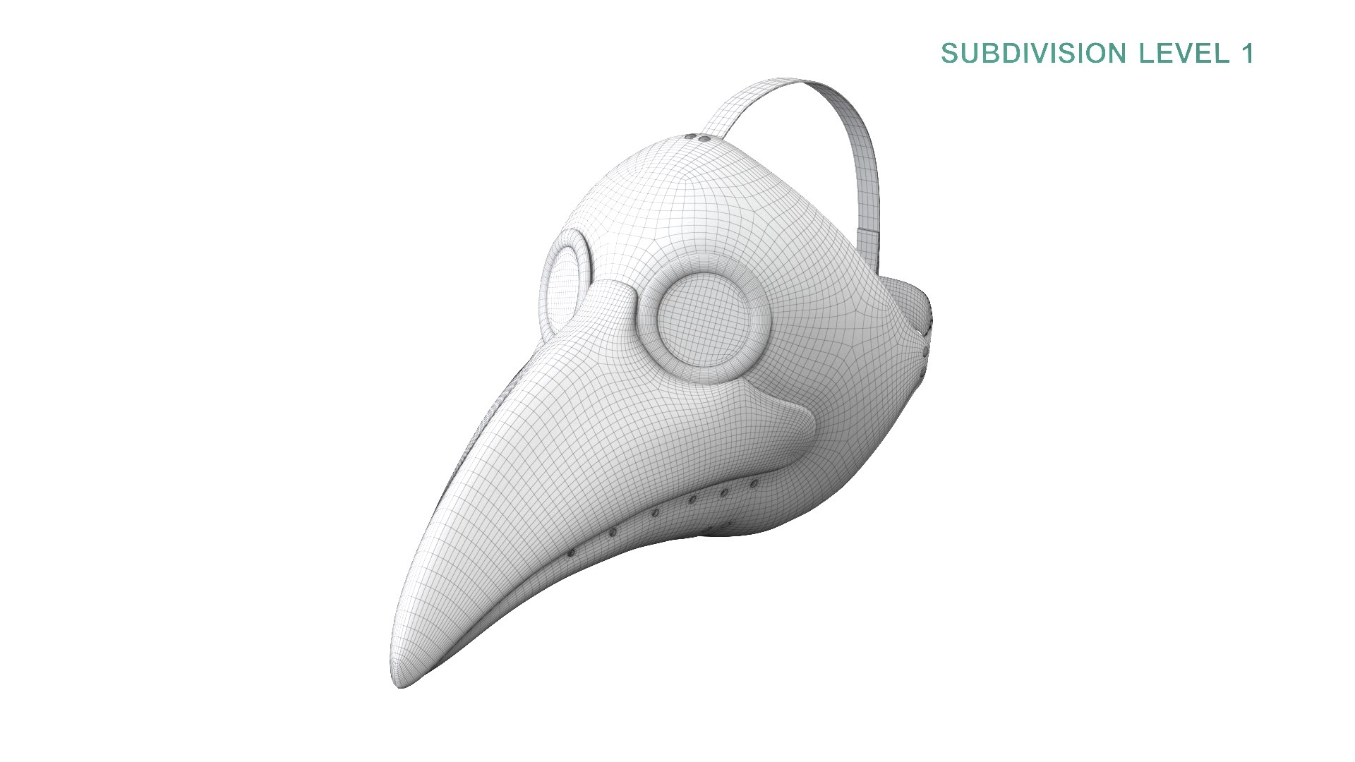 Plague Doctor Mask 3D model - TurboSquid 1766804