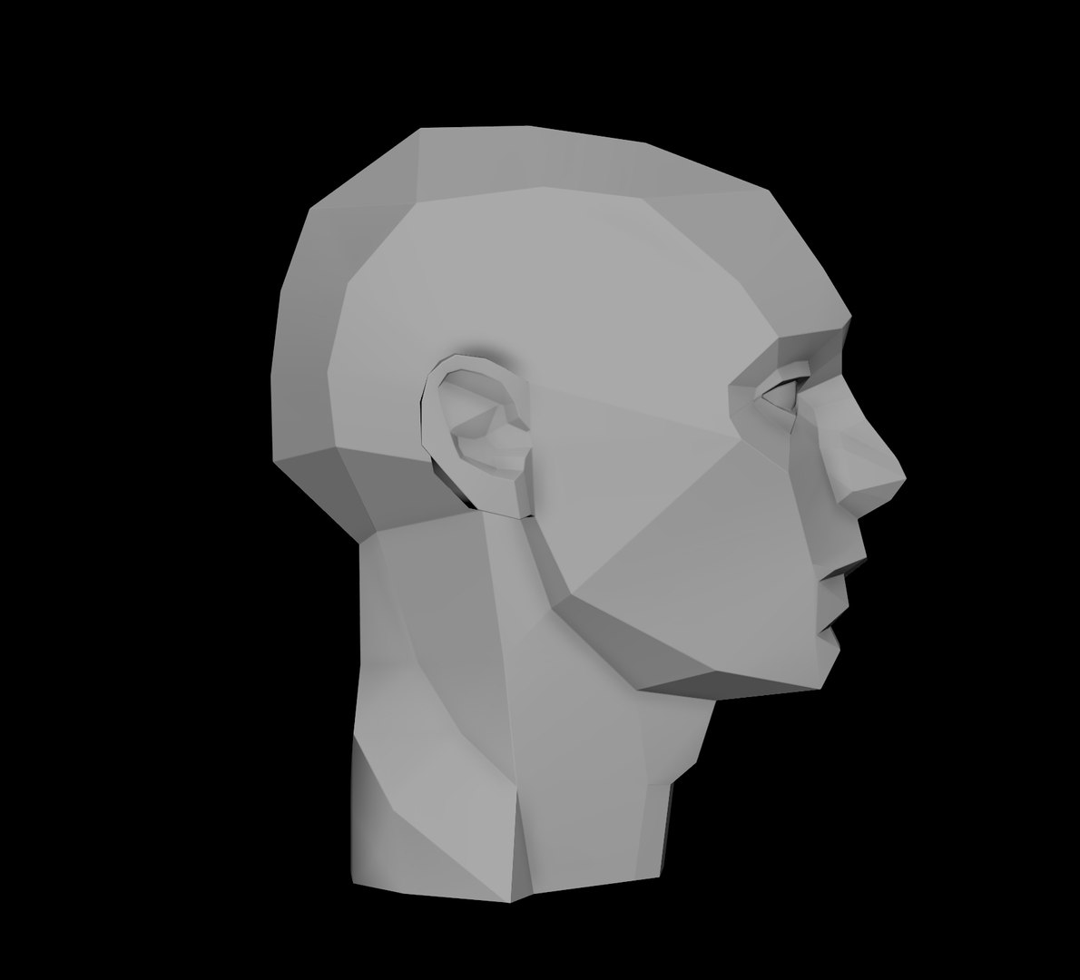 Planes Of The Head - Male Asaro Model - TurboSquid 1791844