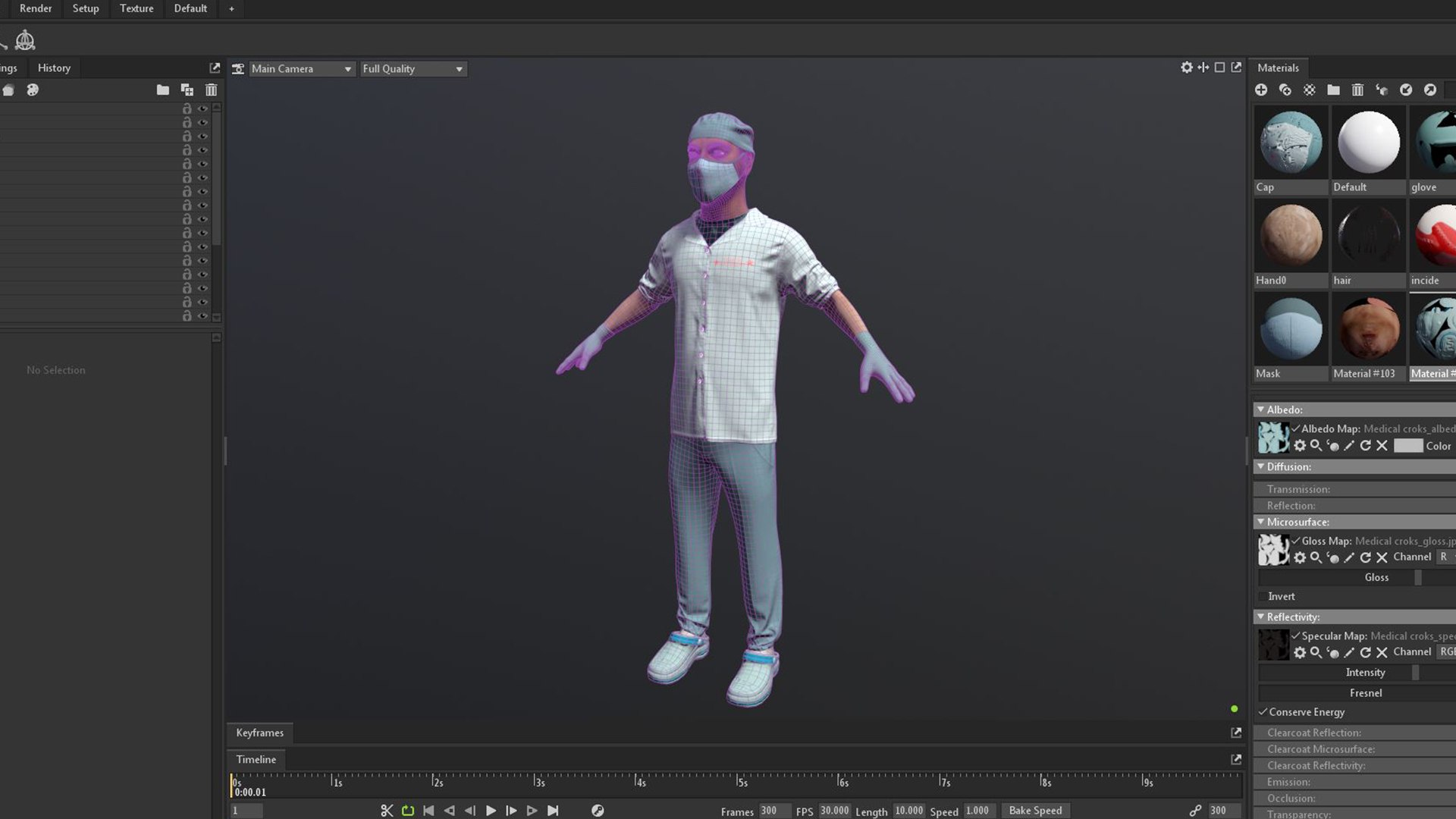 3D model Medical man UE4 ready to use - TurboSquid 1764714