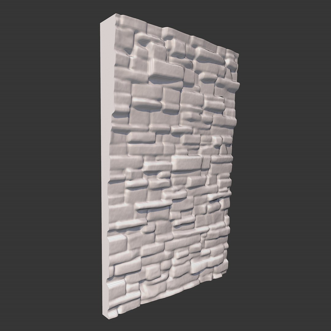 Rock Wall 2 3D Model - TurboSquid 2382955