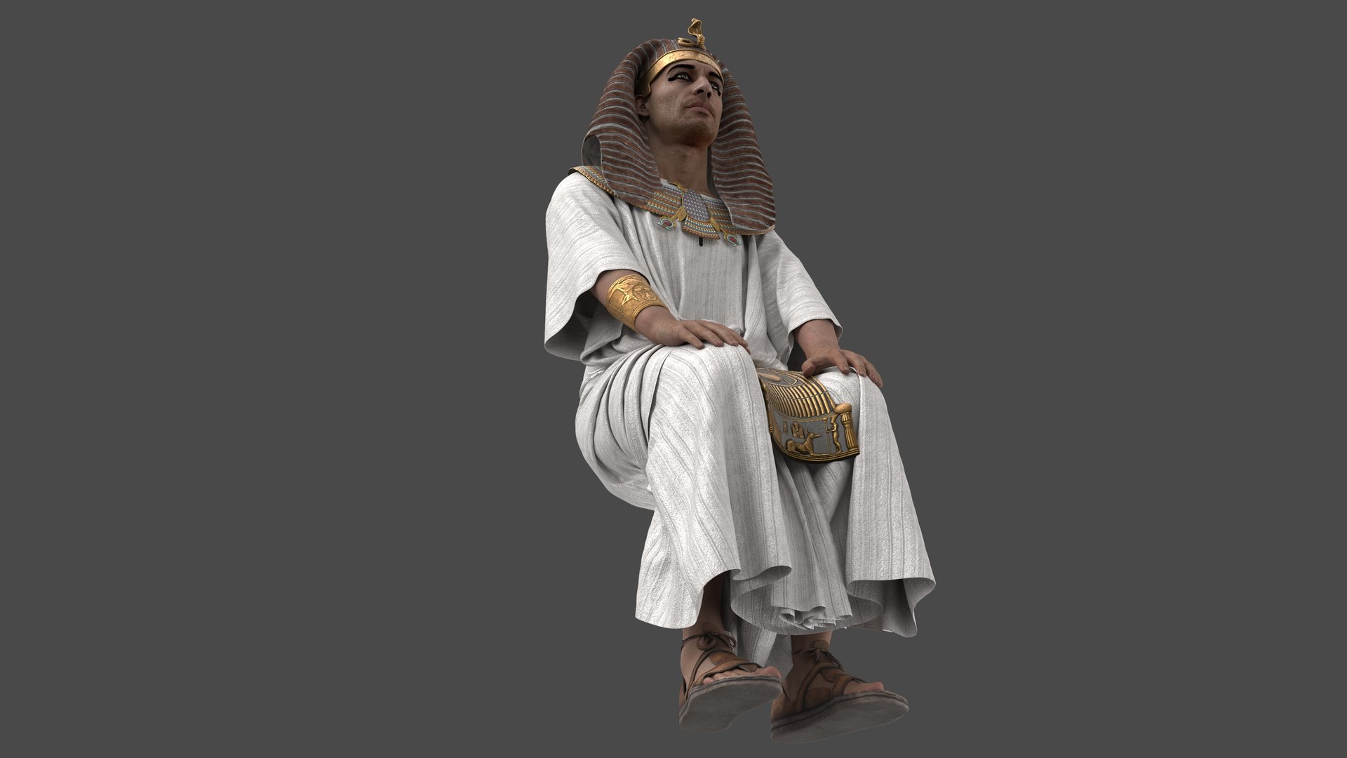 Phararoh Poses 3D - TurboSquid 2148418