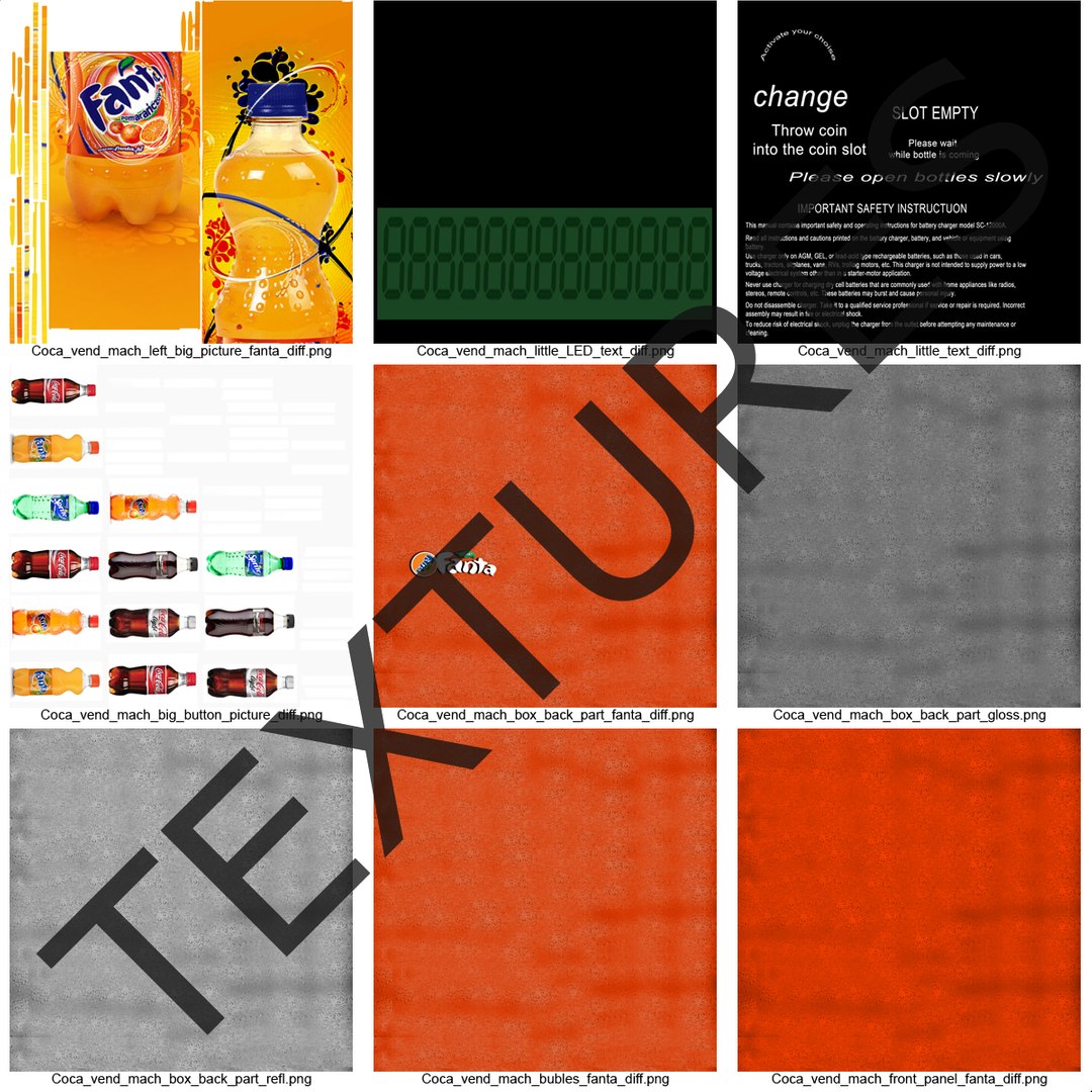 fanta vending machine max