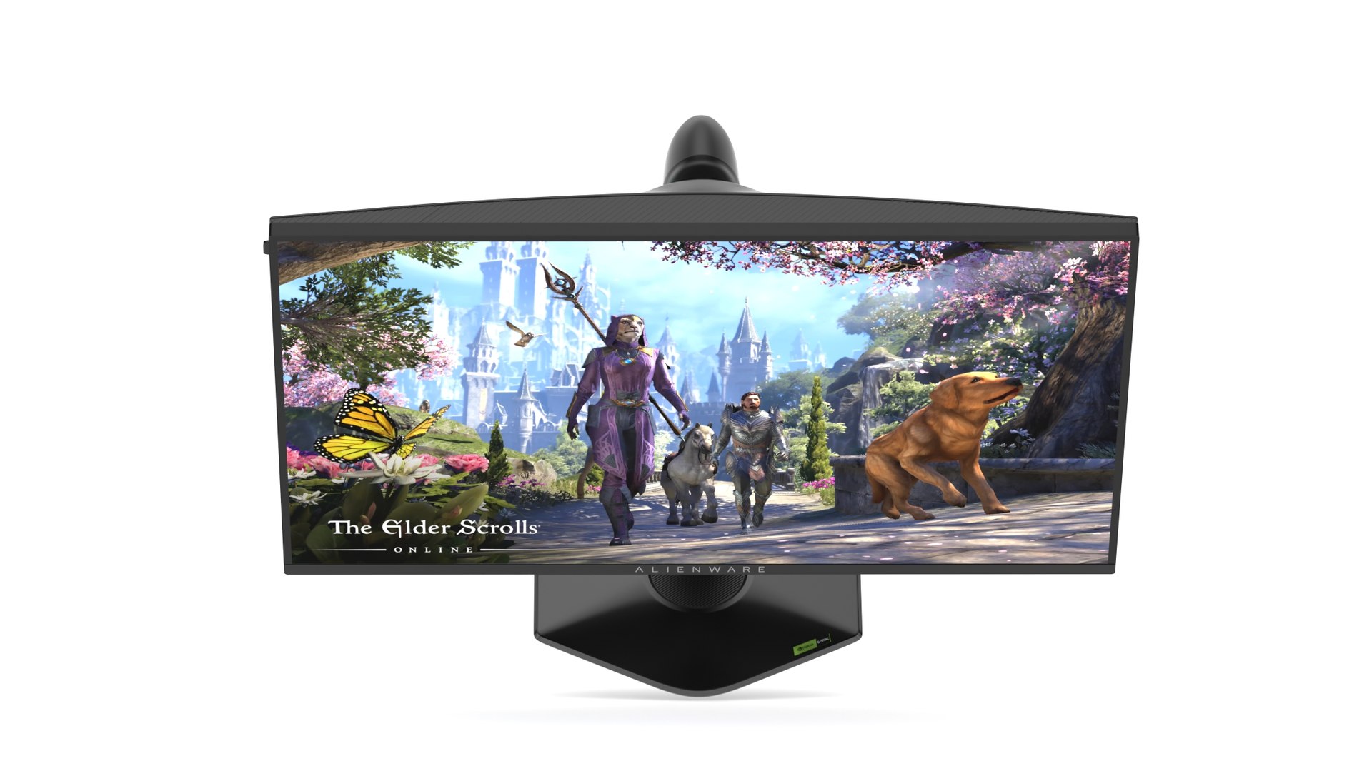 Alienware 27 4K Dual-Resolution Gaming Monitor 3D Model - TurboSquid ...