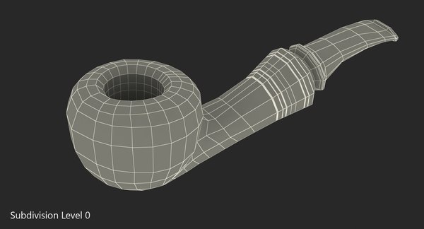 Tobacco smoking pipe 3D model - TurboSquid 1237094