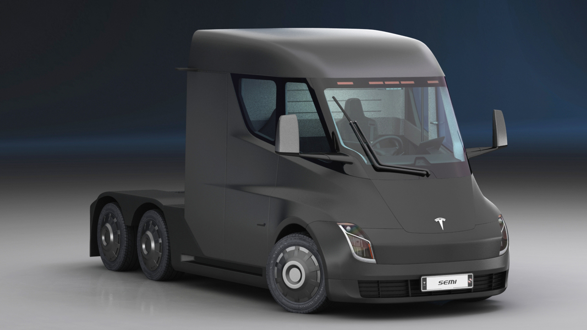 3D model tesla semi 2019 trailer - TurboSquid 1363461