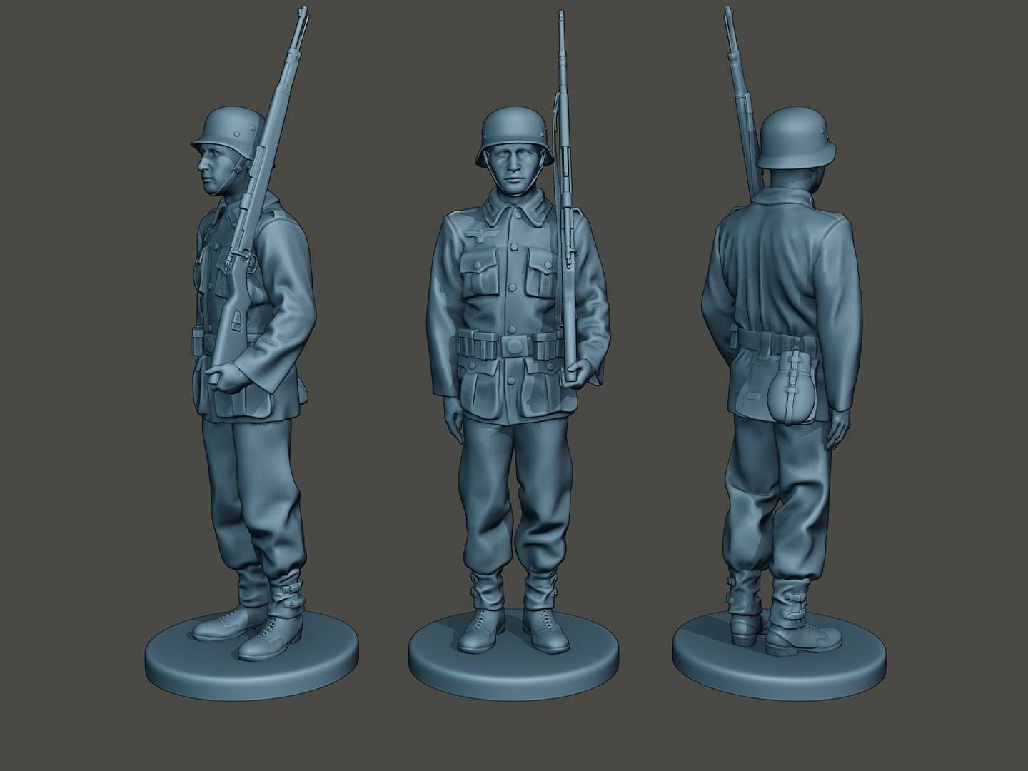 3D german soldiers ww2 pack - TurboSquid 1538277