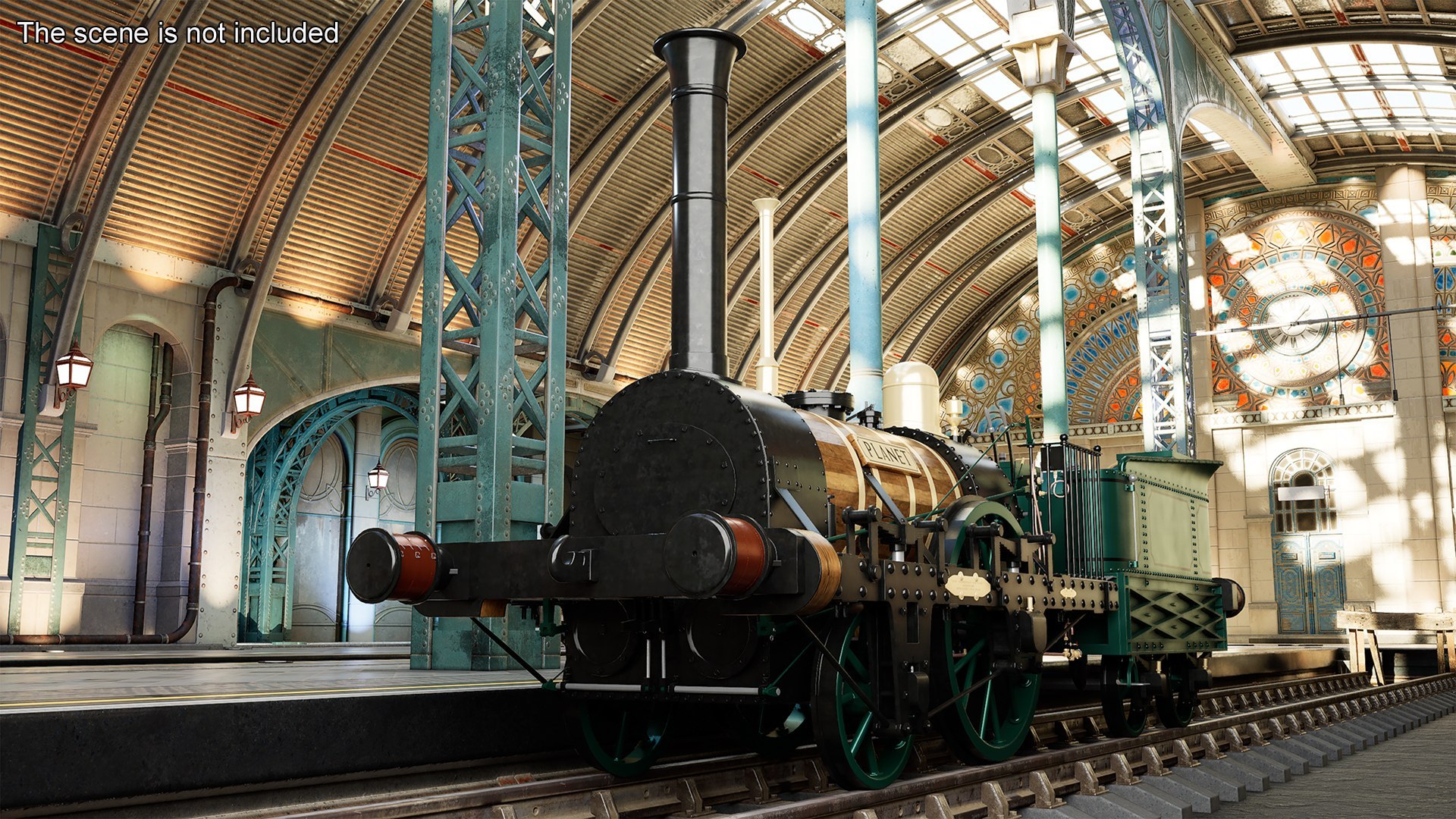 3D Model Vintage Locomotives Collection - TurboSquid 2382314