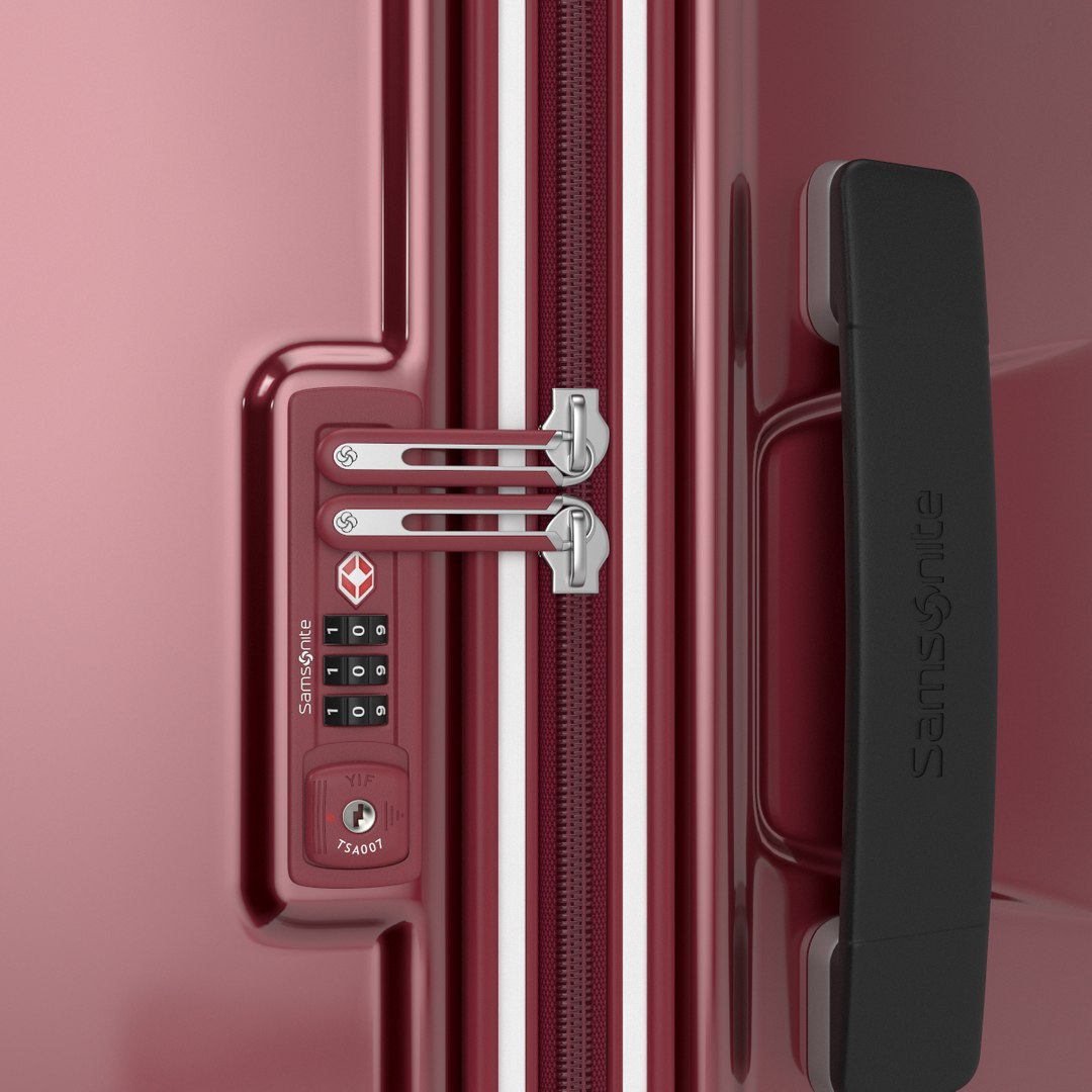 3D Model Samsonite Pixelon Suitcase 69cm | 1148033 | TurboSquid