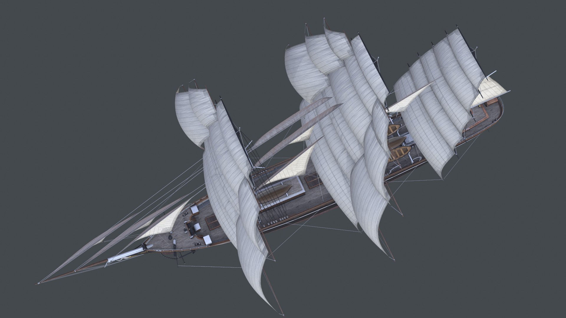 Cutty Sark Model - TurboSquid 2099235