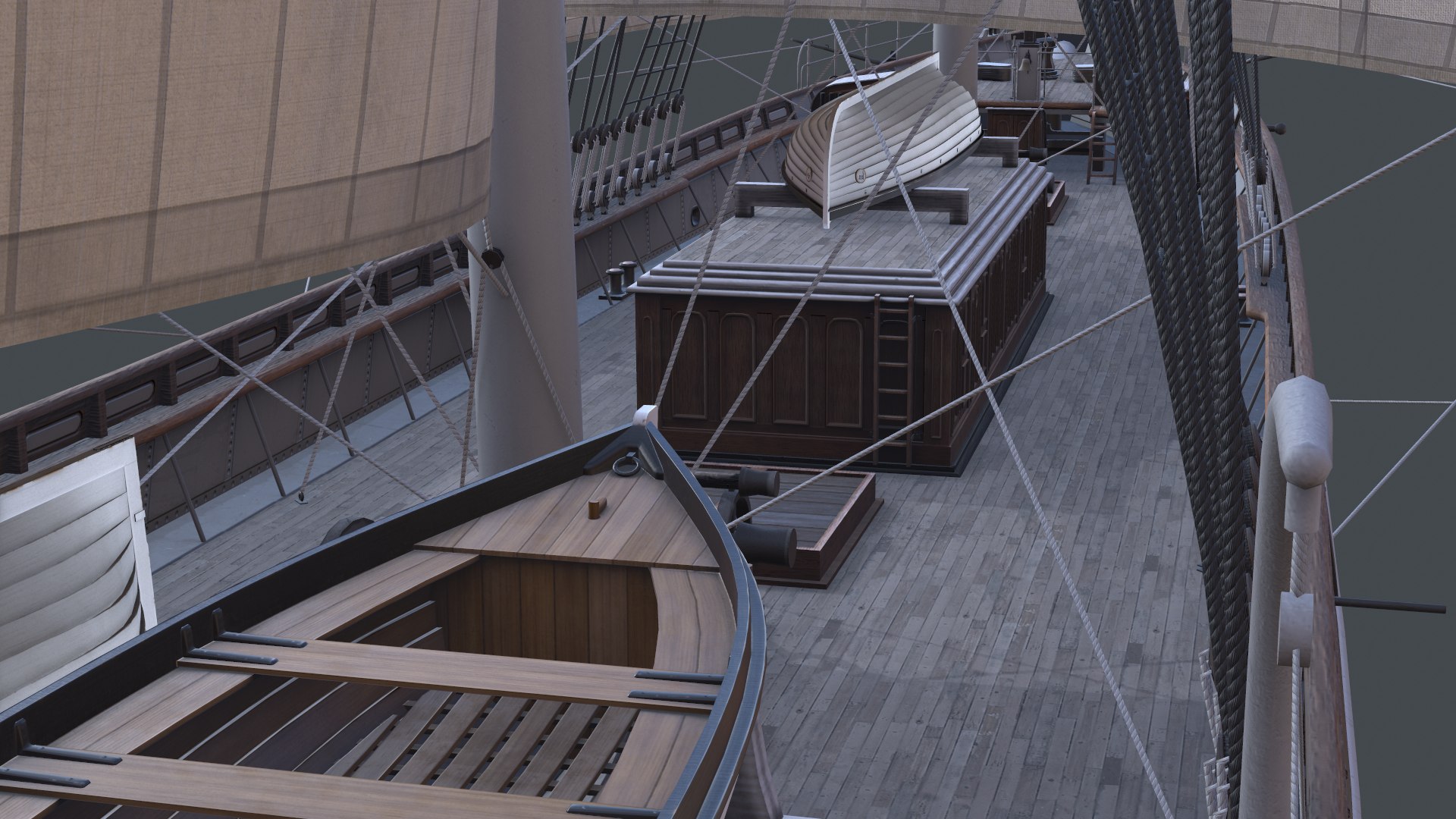 Cutty Sark Model - TurboSquid 2099235