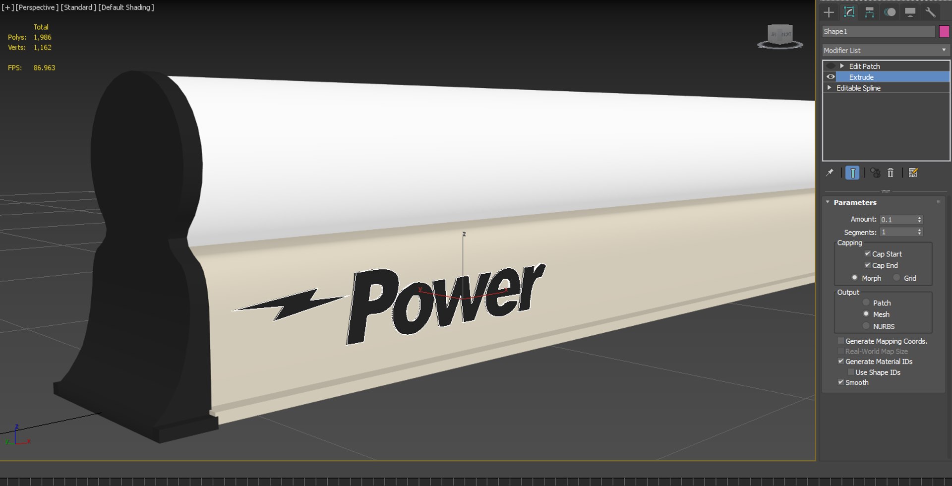 Tube Light 3D Model - TurboSquid 1342968