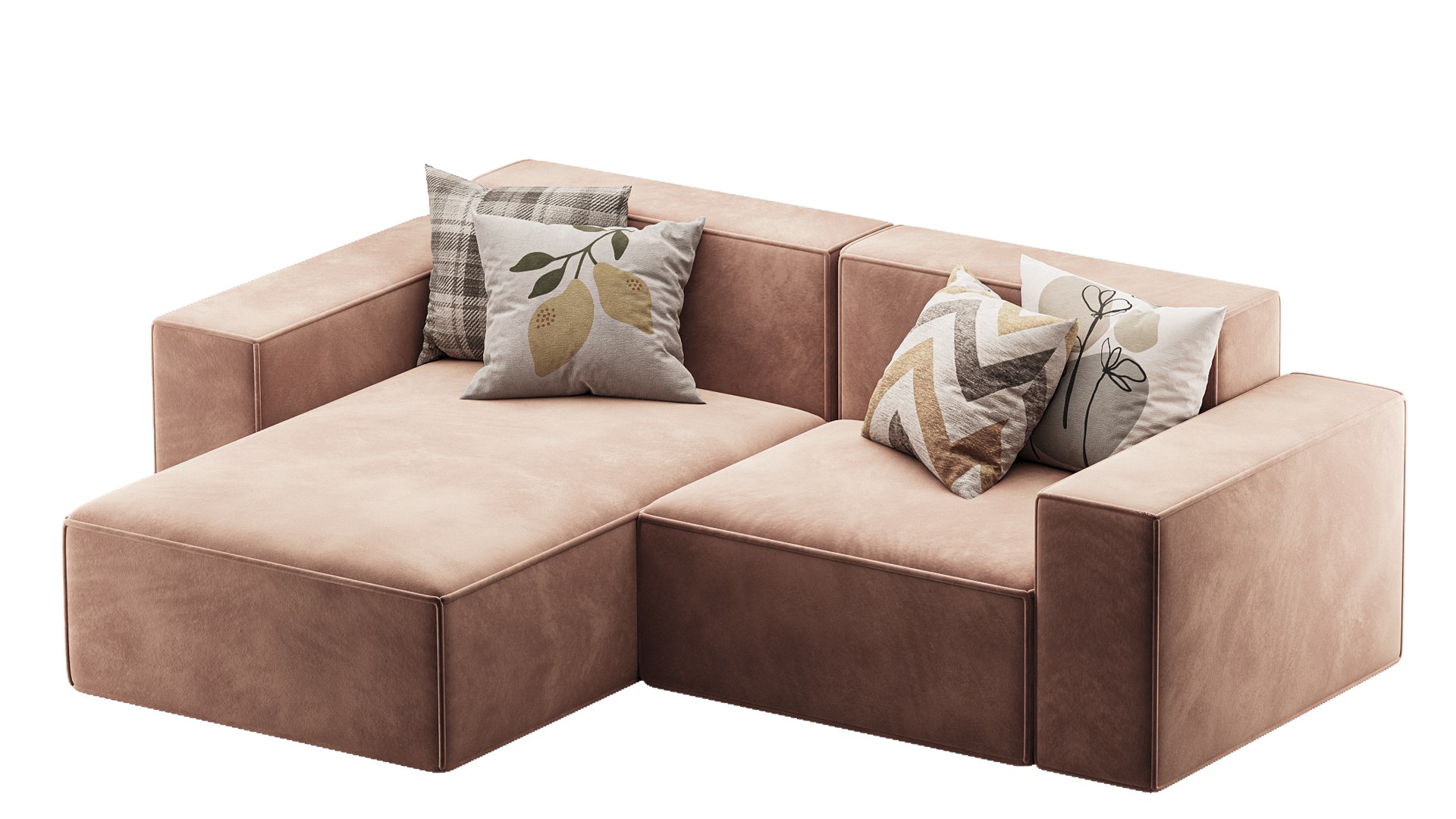 Divan Davis 245x165 3D Model - TurboSquid 2314522