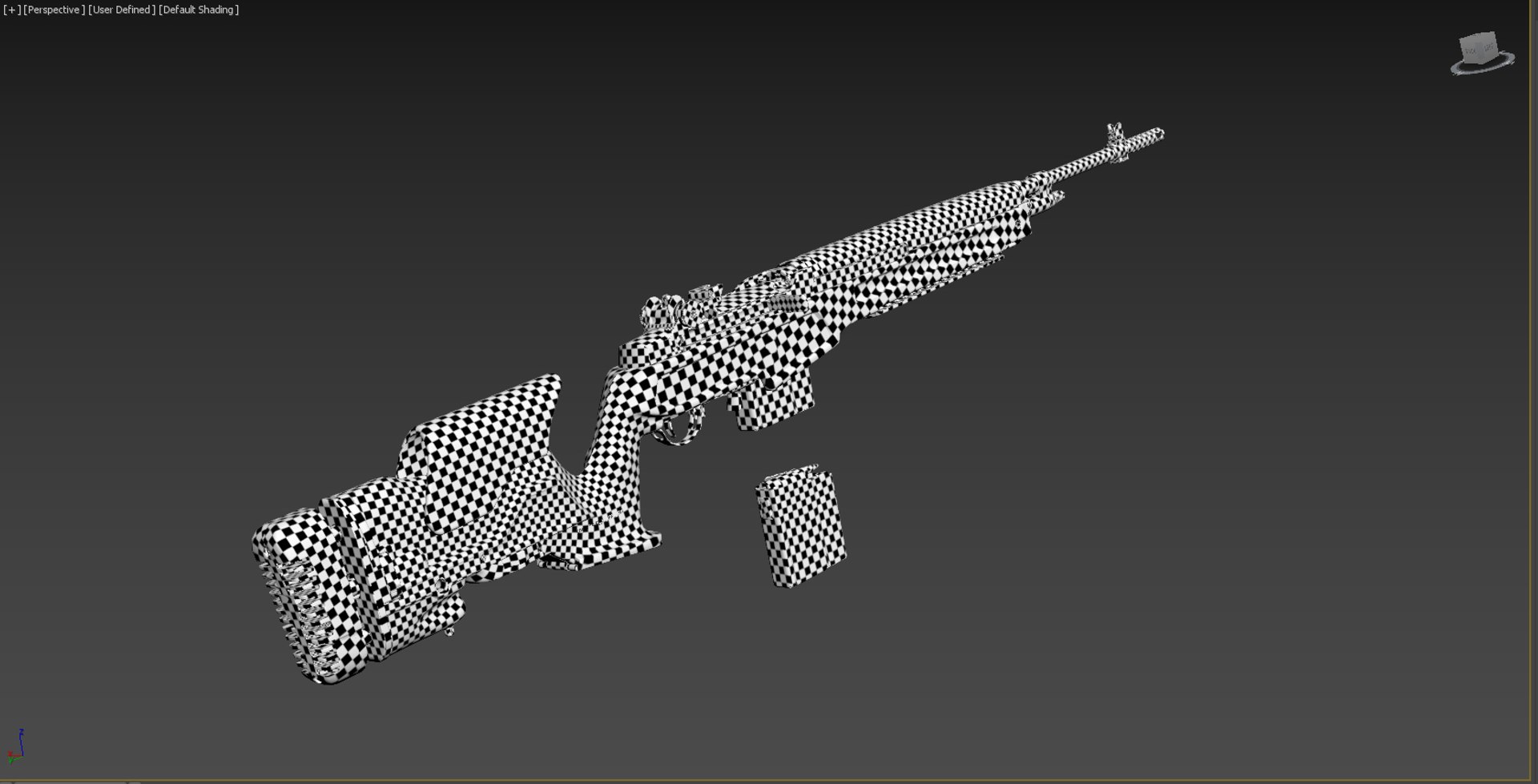 3D Model Springfield M1a Loaded - TurboSquid 1252470