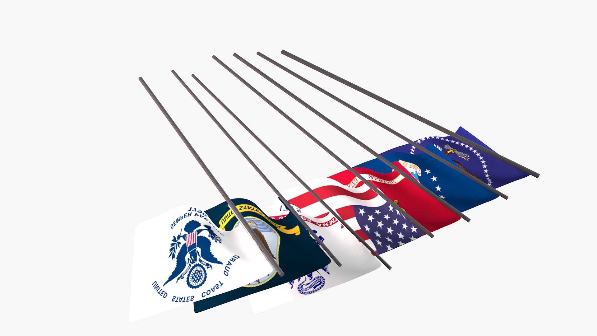 3D Flags - TurboSquid 1948389