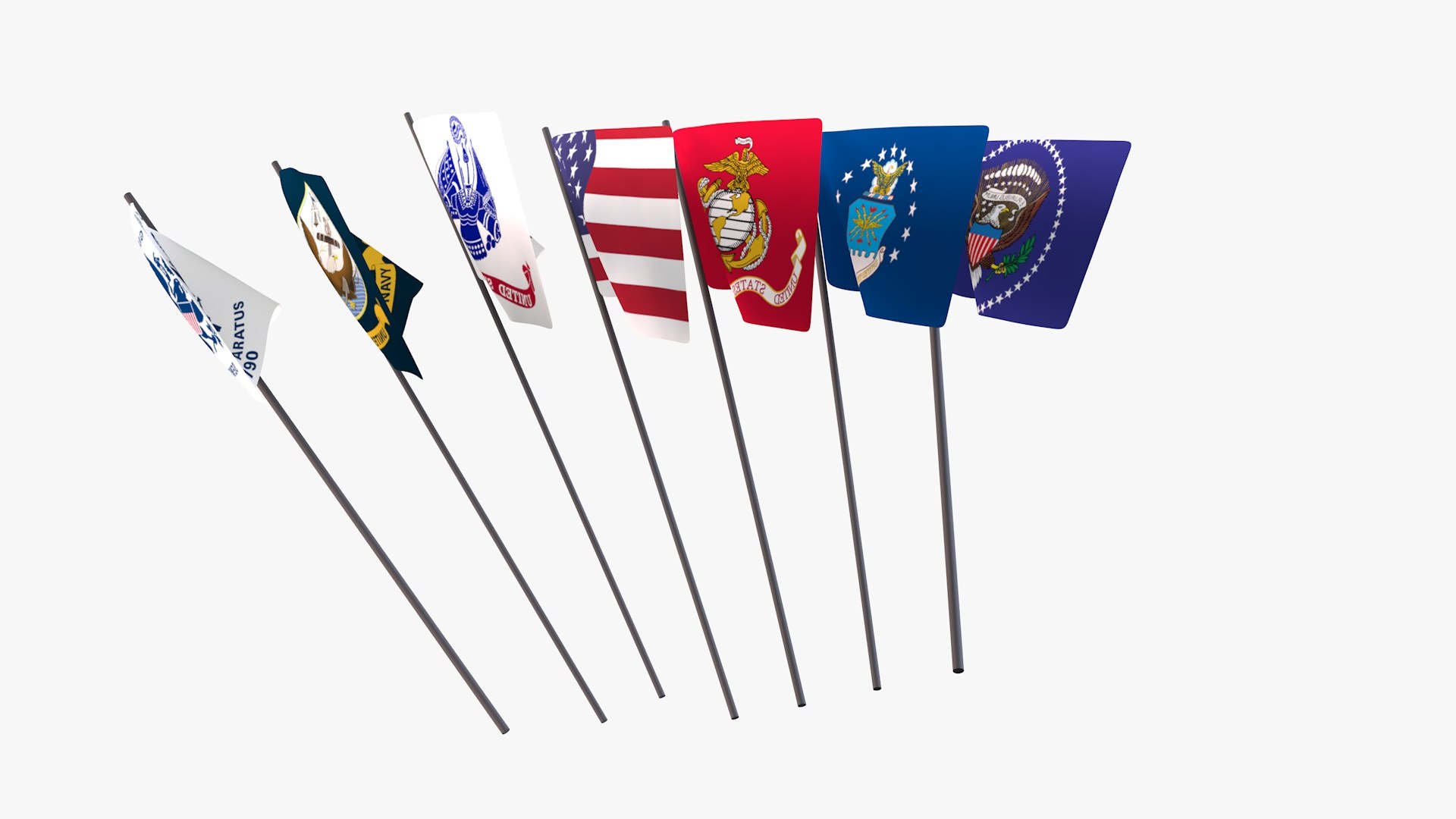 3D Flags - TurboSquid 1948389