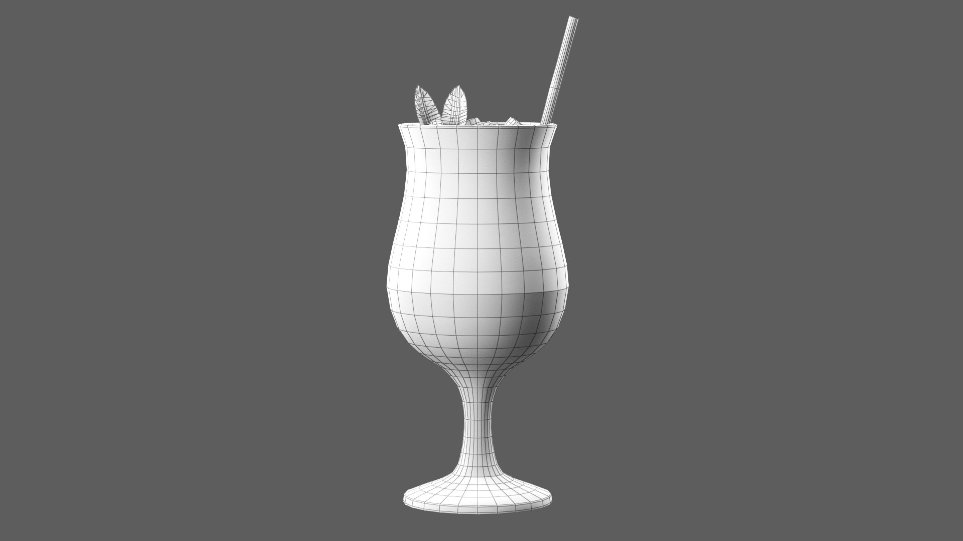 Curacao Cocktail 3D Model - TurboSquid 2147038