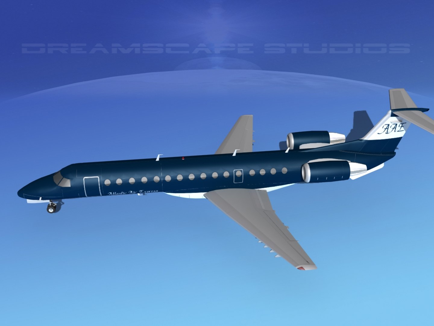 3D embraer erj model - TurboSquid 1320850