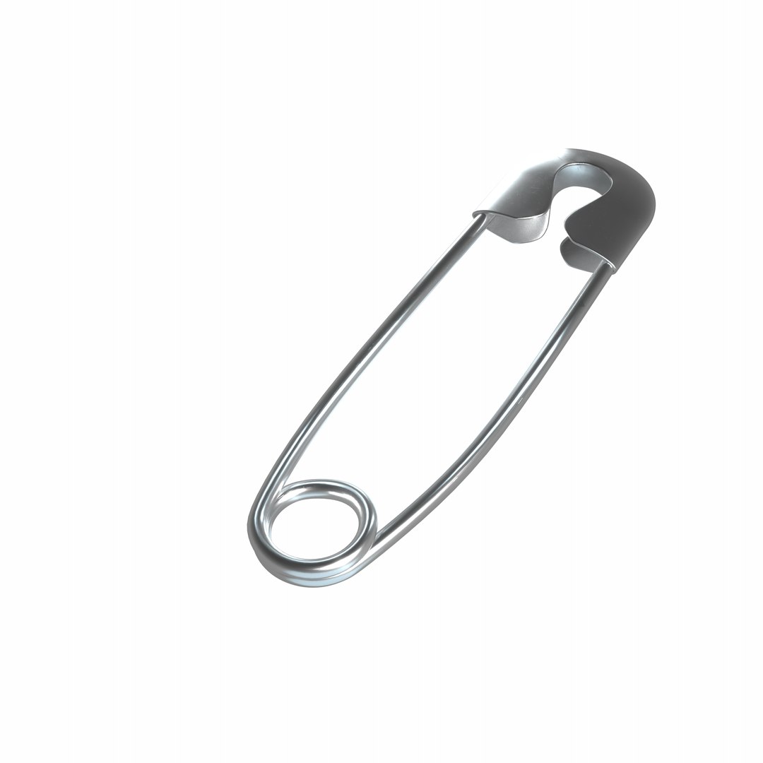 Safety Pin Model - TurboSquid 1785621