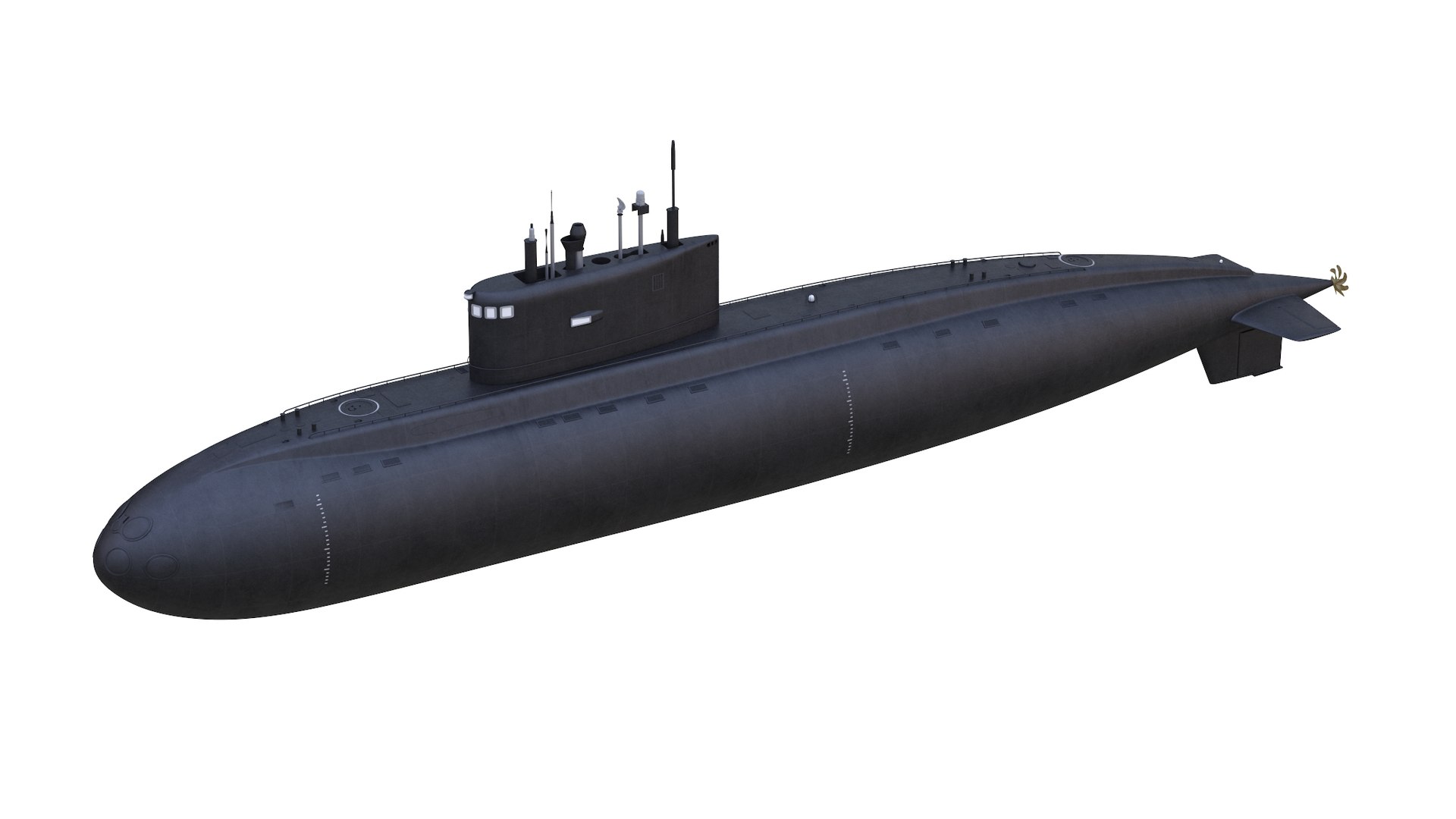 3D model kilo class submarines - TurboSquid 1663892