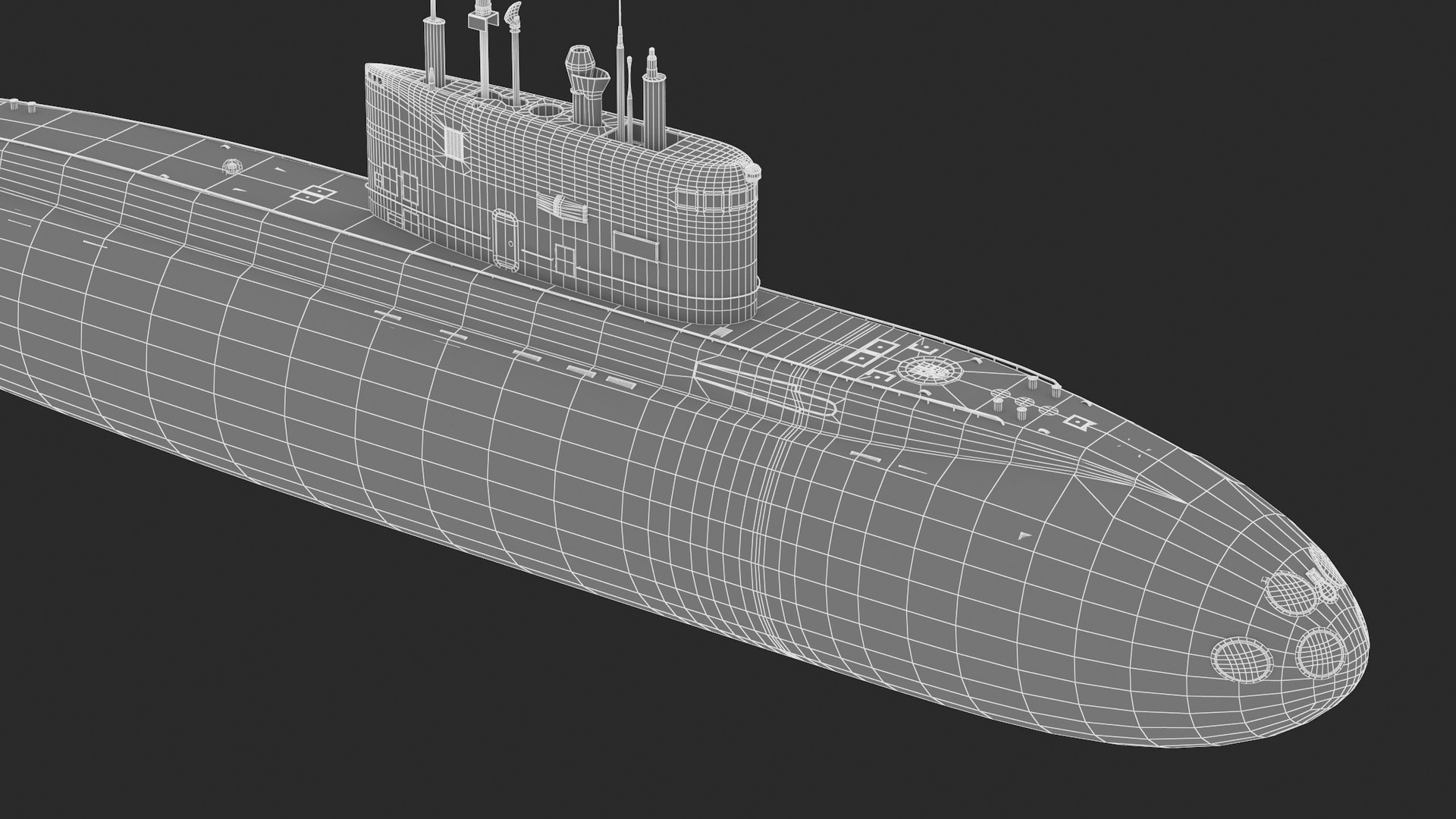 3D model kilo class submarines - TurboSquid 1663892