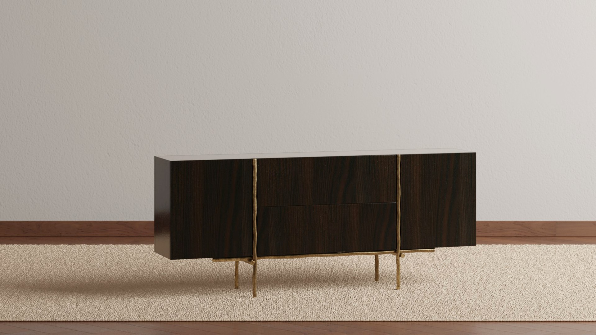3D Bosque Sideboard Model - TurboSquid 2225806