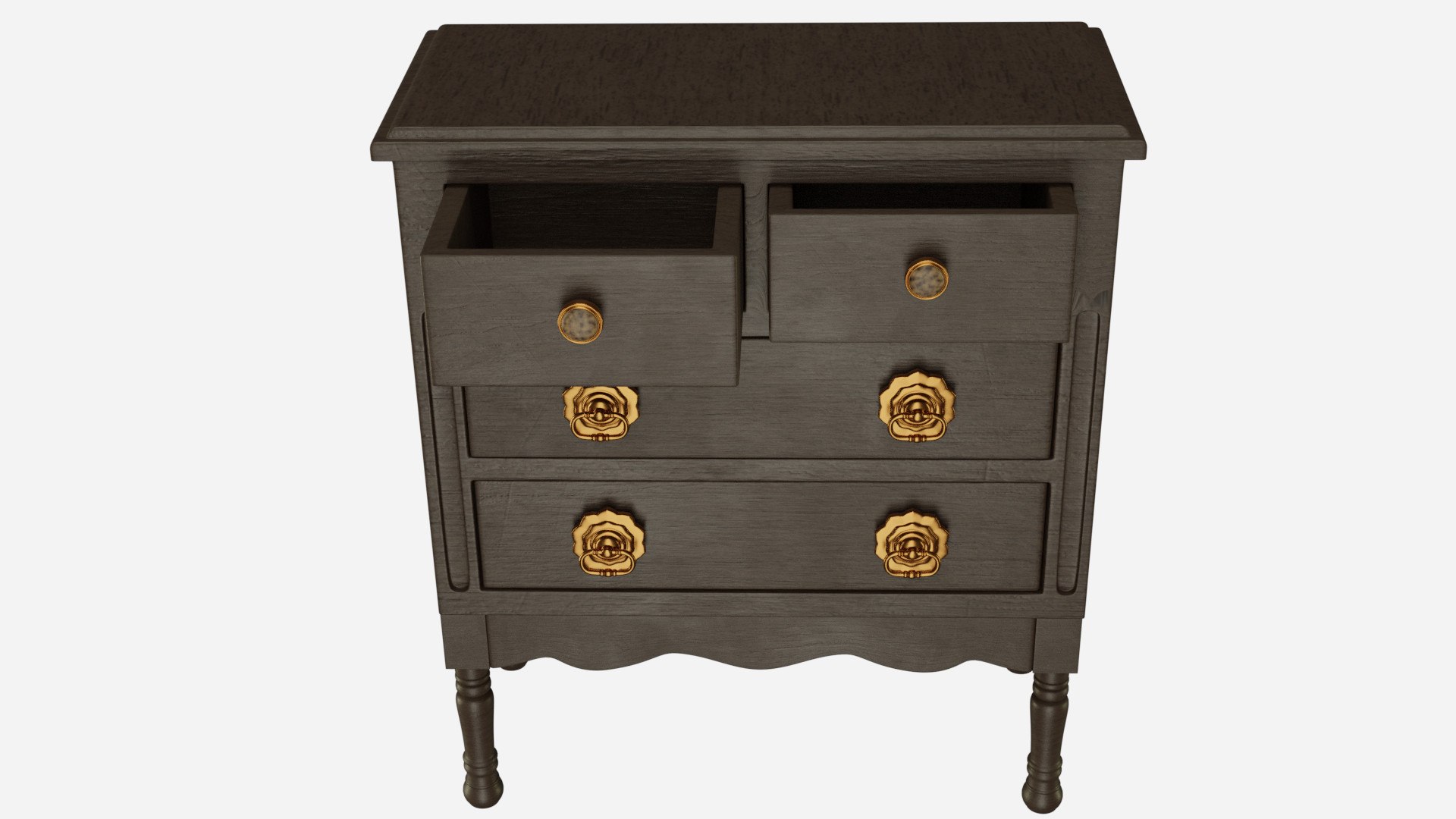 3D Model Furniture From The 50th Of The Soviet Style 3D Model ...