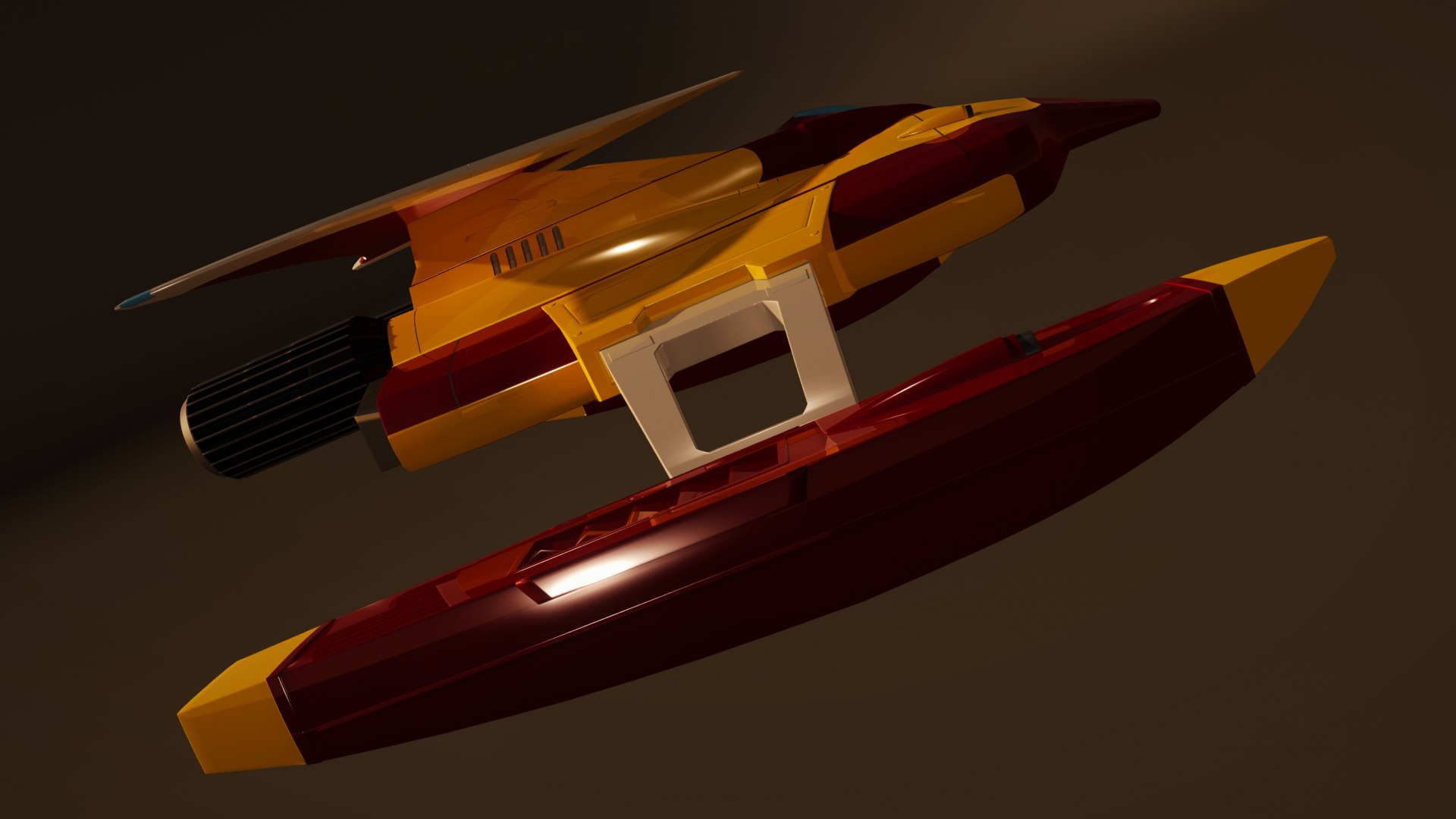 Grendizer Marine Spacer - 3D HighPoly Model 3D - TurboSquid 1985857