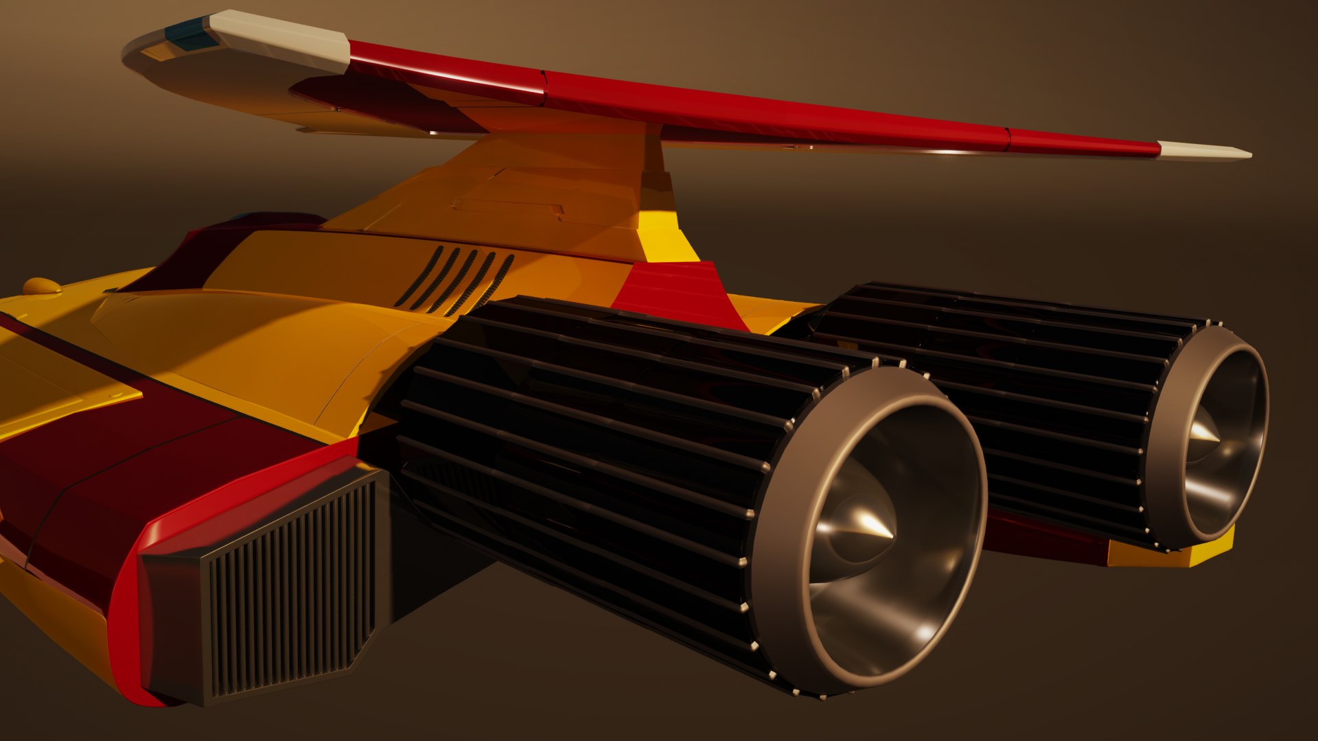 Grendizer Marine Spacer - 3D HighPoly Model 3D - TurboSquid 1985857