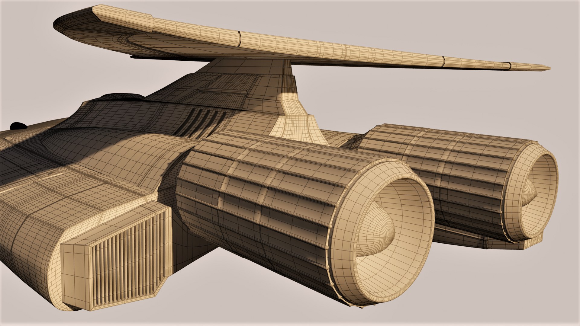 Grendizer Marine Spacer - 3D HighPoly Model 3D - TurboSquid 1985857