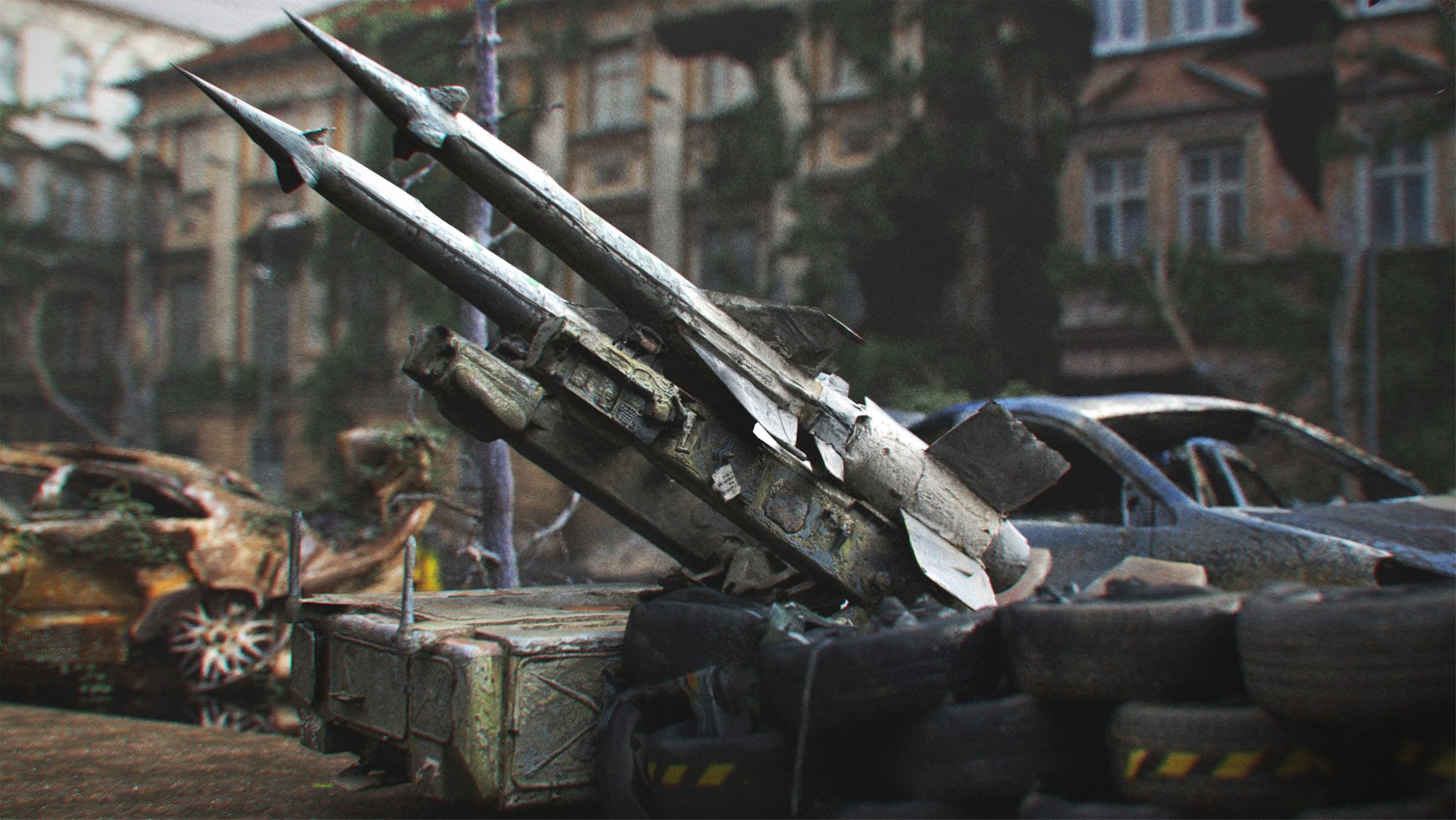 3D Apocalyptic Street Model - TurboSquid 2293567