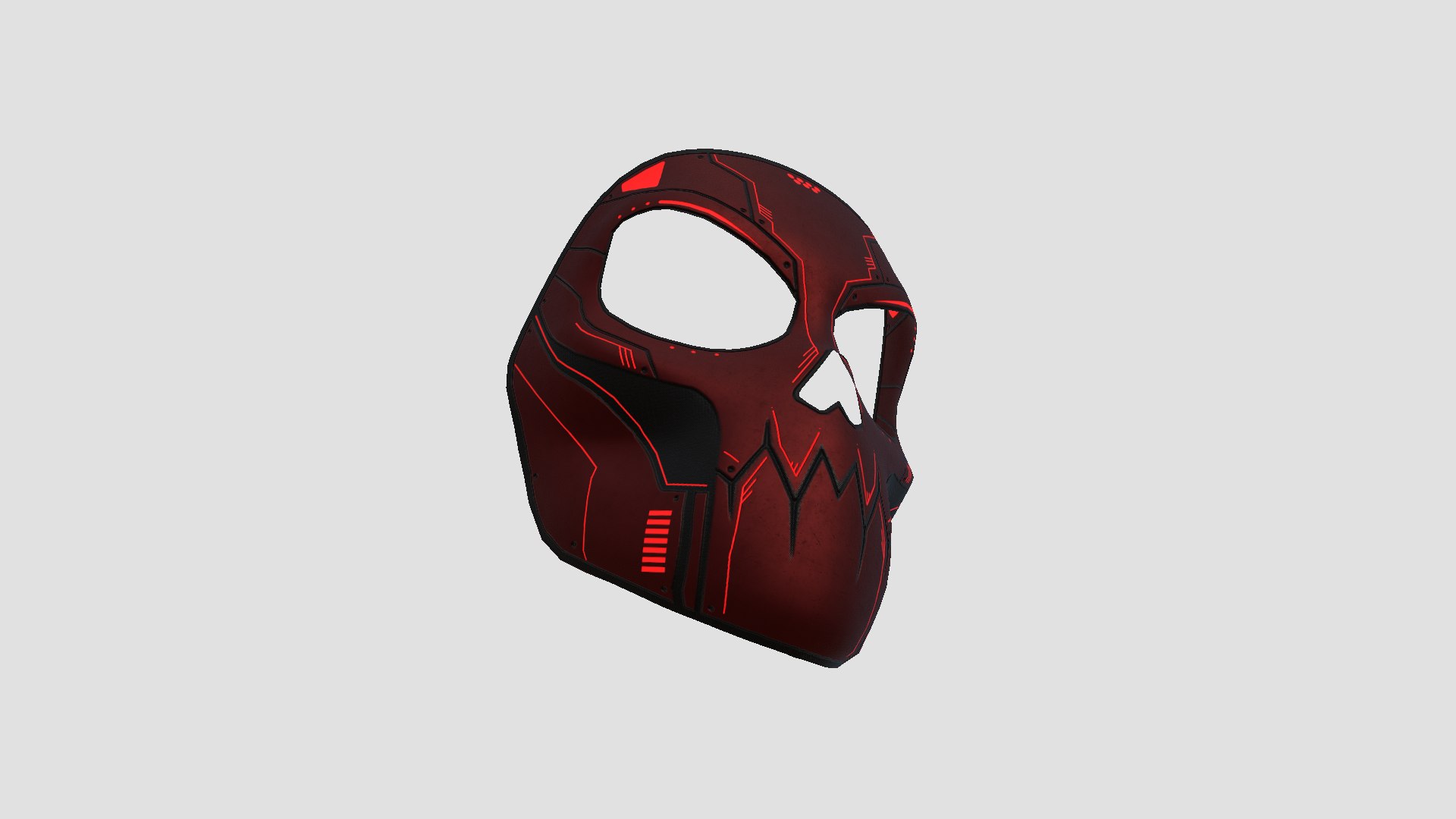 Scifi Skull Mask A04 - Fantasy Character Design Model - TurboSquid 2459372