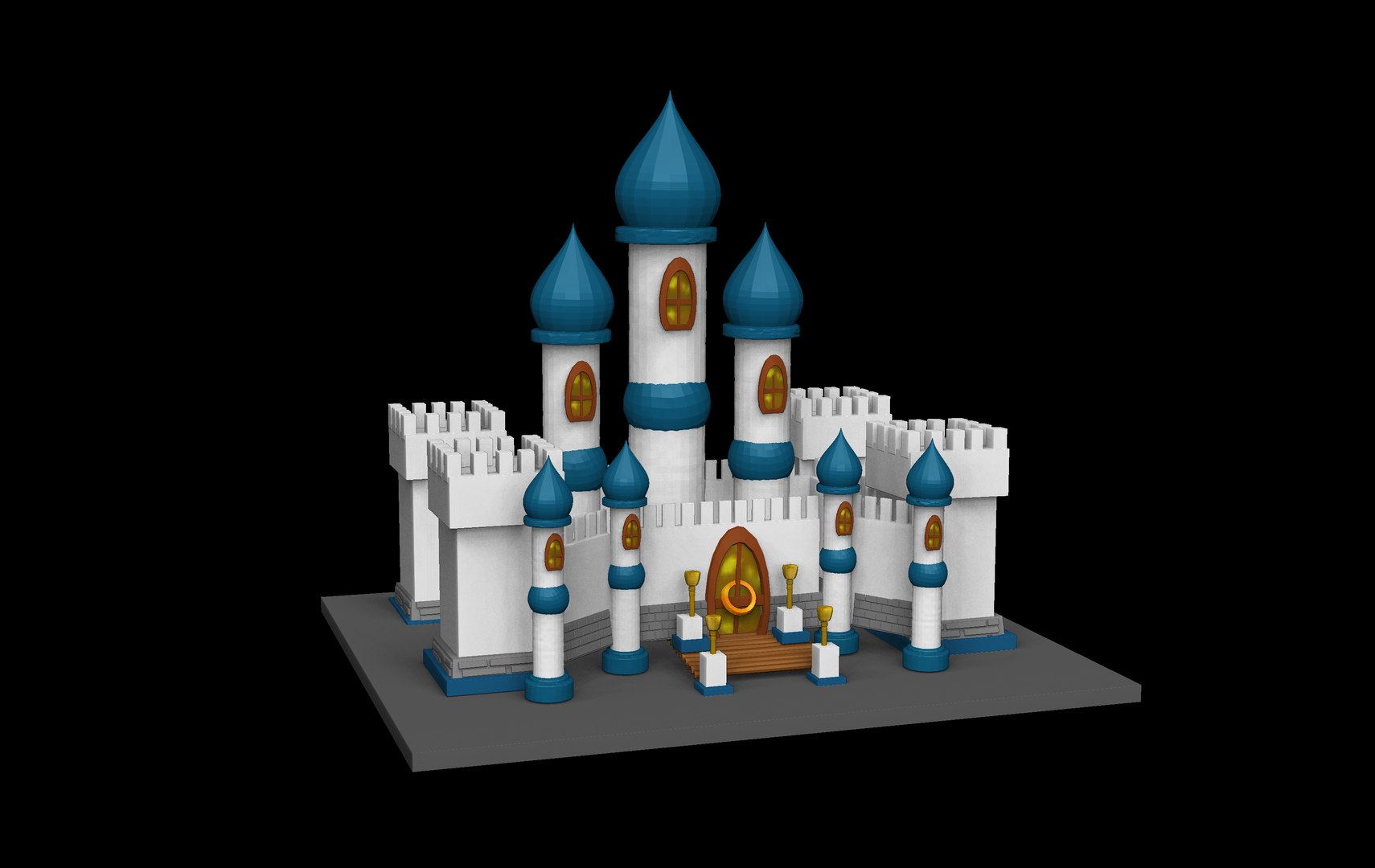 3D Castle - TurboSquid 2119809