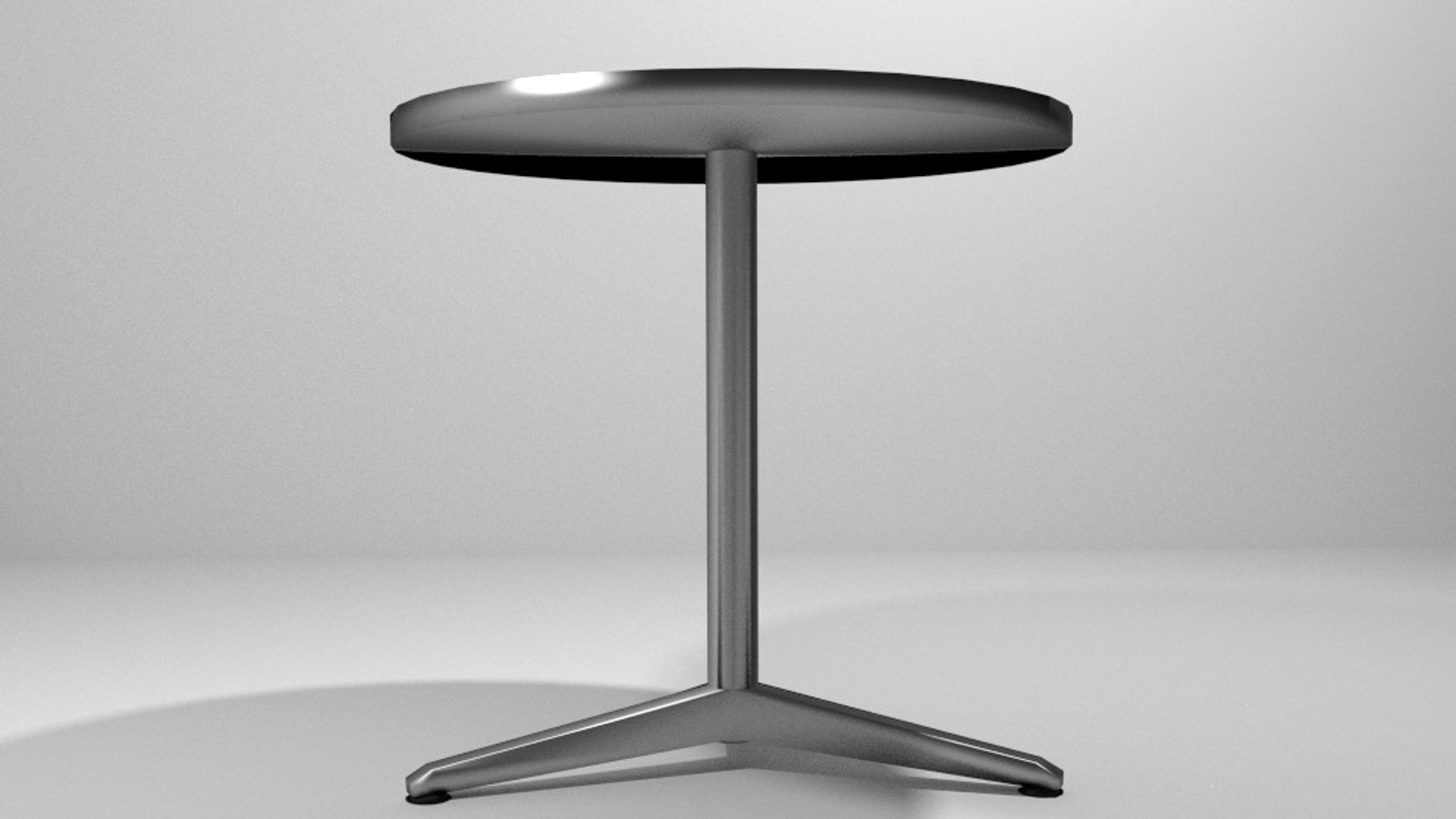 circle table 3d 3ds