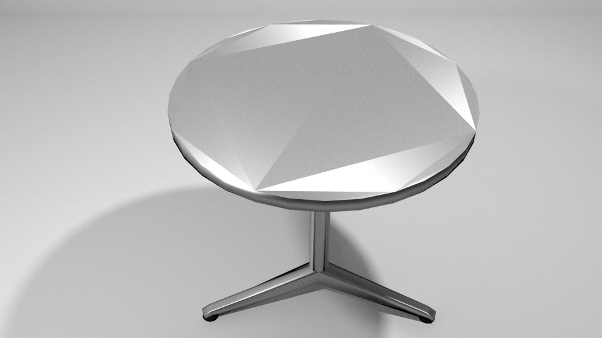 circle table 3d 3ds