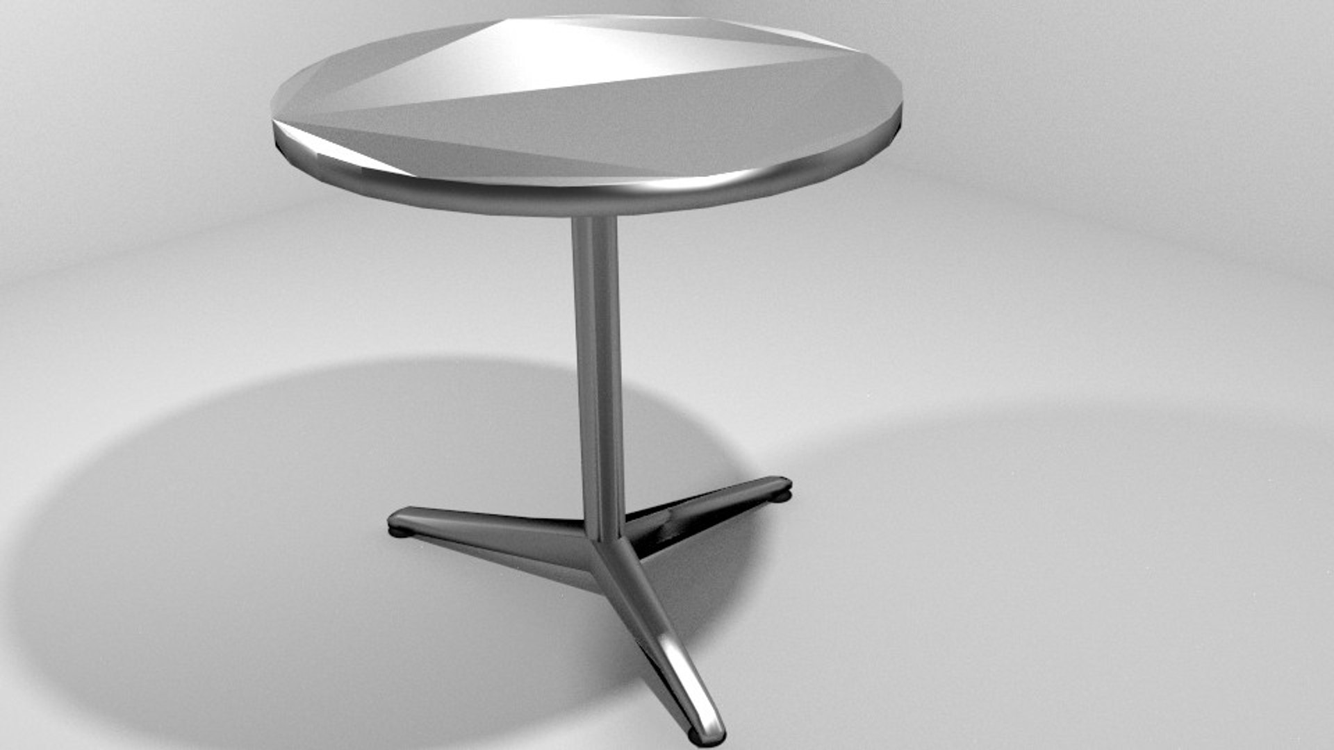 circle table 3d 3ds